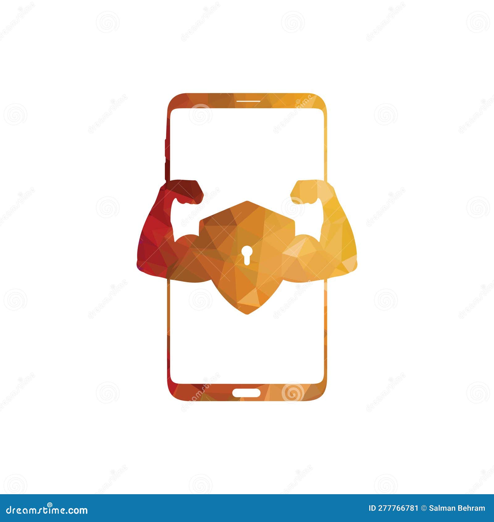 Smart Phone Logo Design. Mobile Vector Illustration. Stock Vector ...