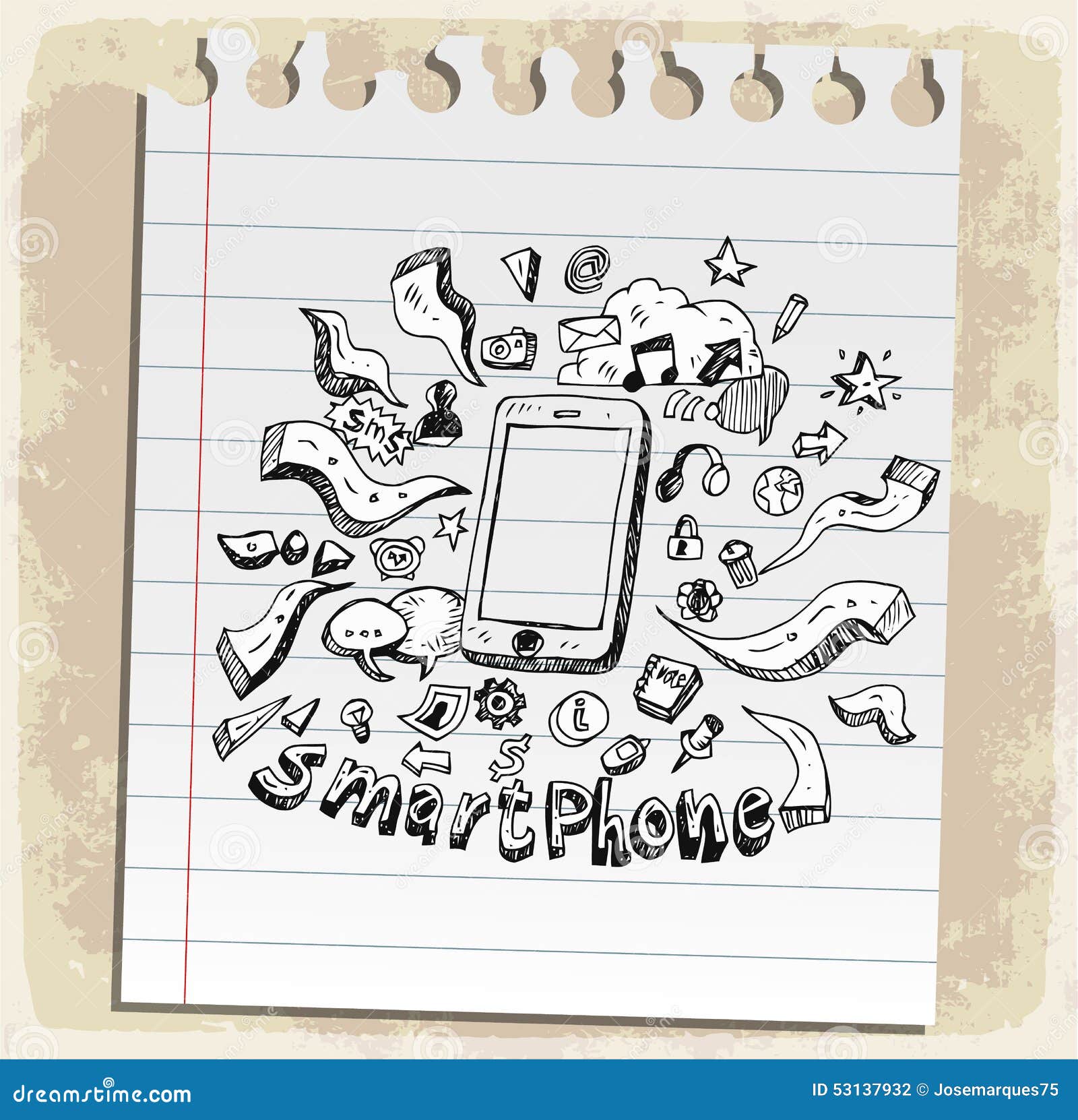 SMART-Doodle-Diagram Illustrates Goal Setting With Icons For Specific ...