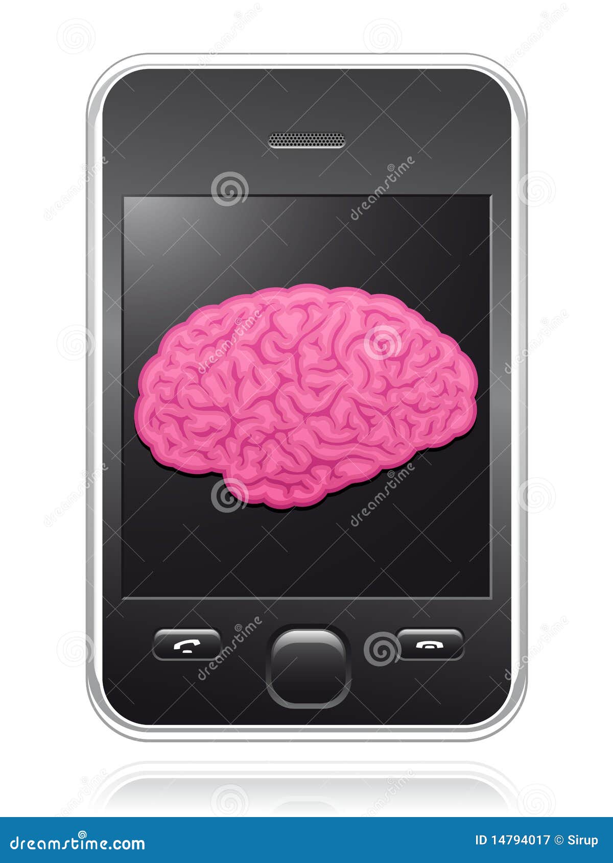Phone Brain Stock Illustrations – 4,486 Phone Brain Stock Illustrations ...