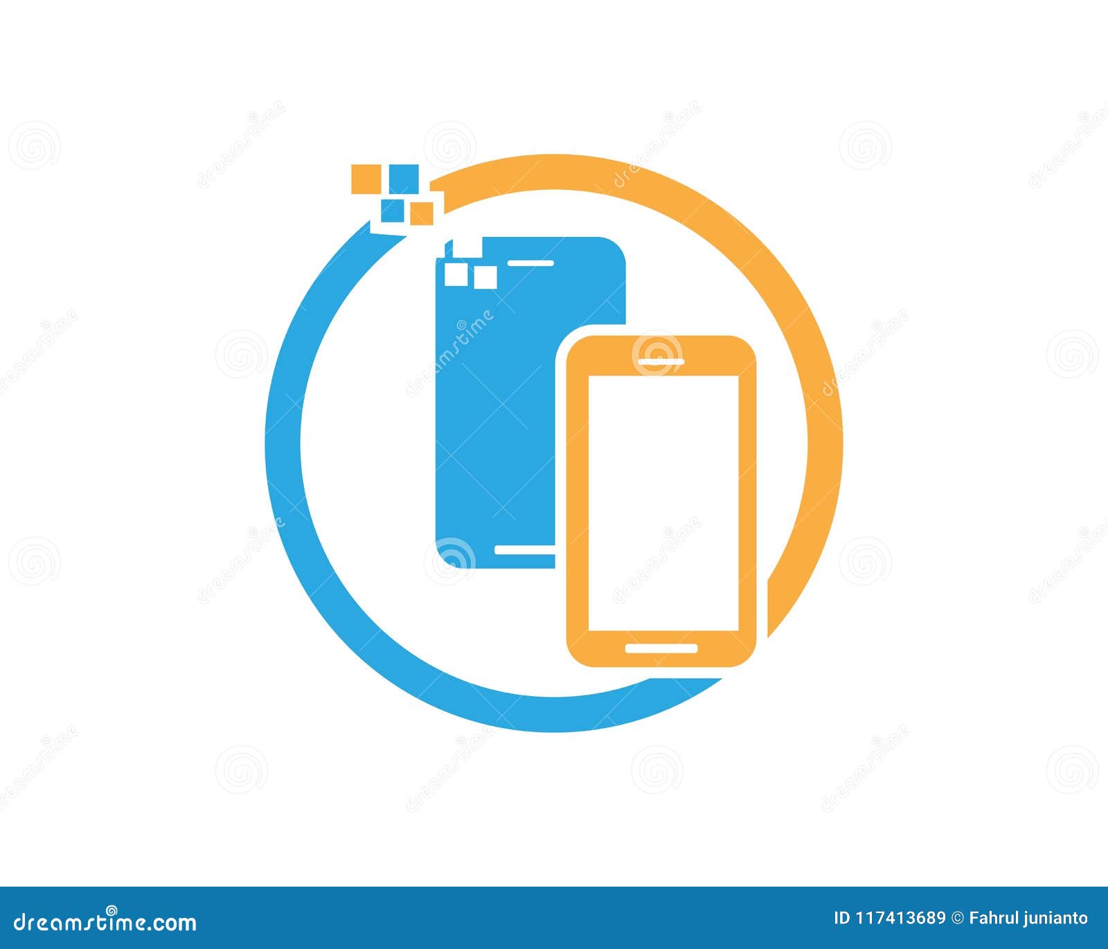 Smart Phone Technology Logo Design Template Stock Vector - Illustration ...
