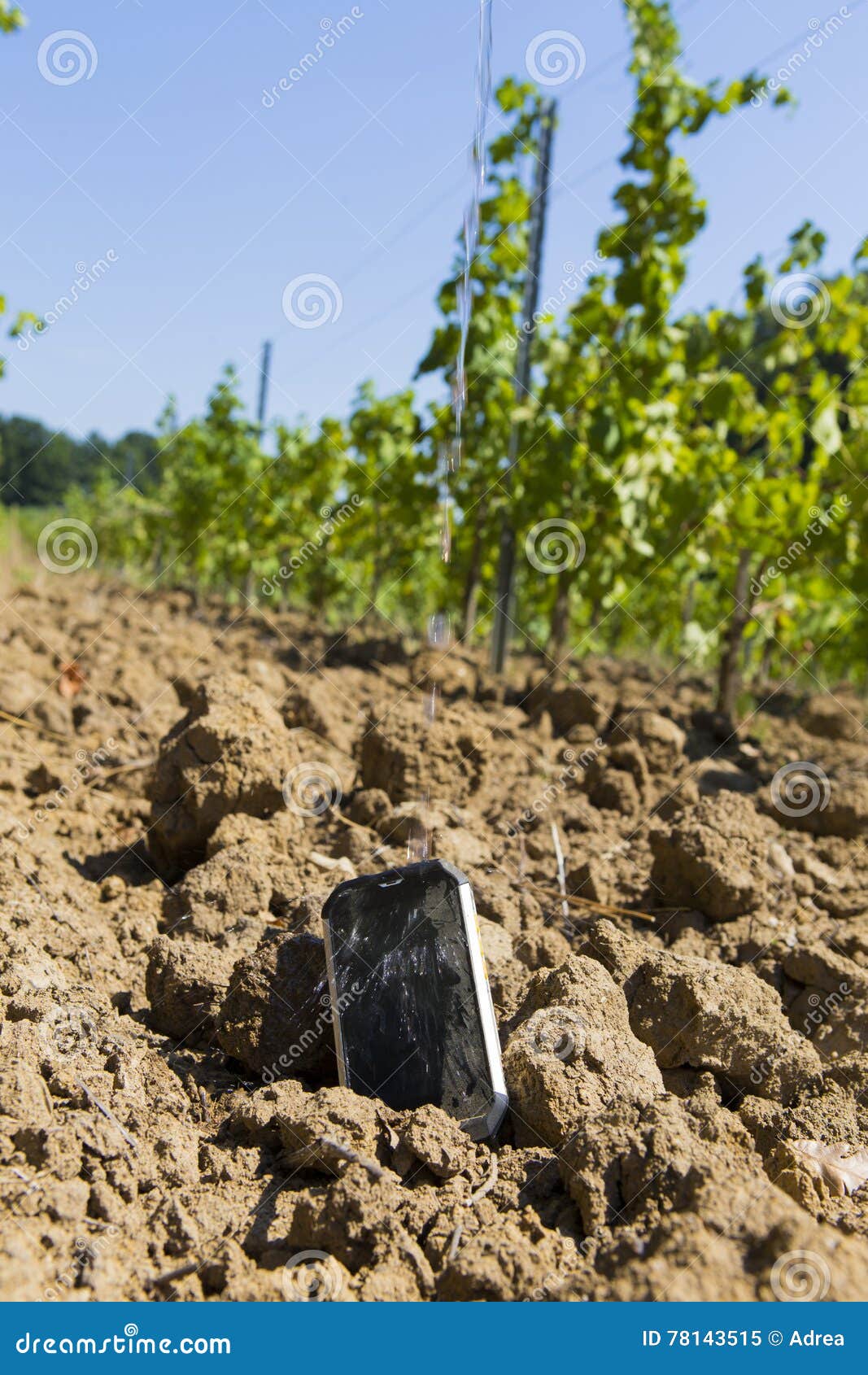 Caterpillar Rugged Smartphone Stock Image - Image of rugged, nature ...