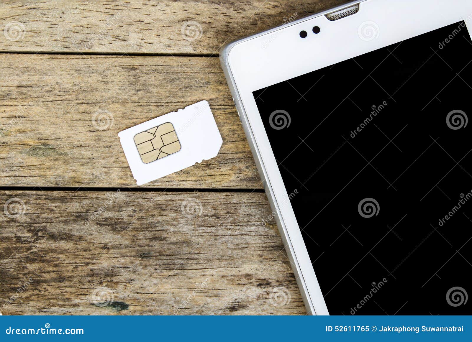 Smart Phone Use with Micro Sim Card Stock Image - Image of nano ...