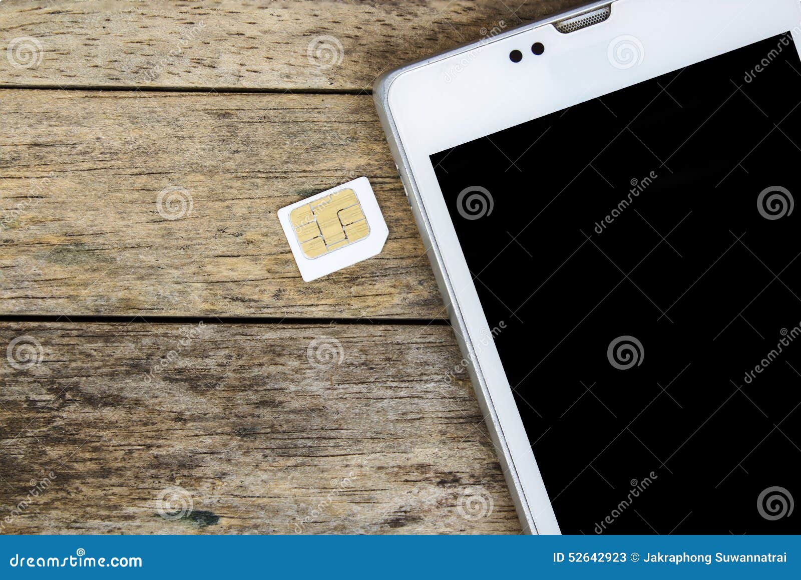 Smart Phone Use with Micro Sim Card Stock Image - Image of type, black ...