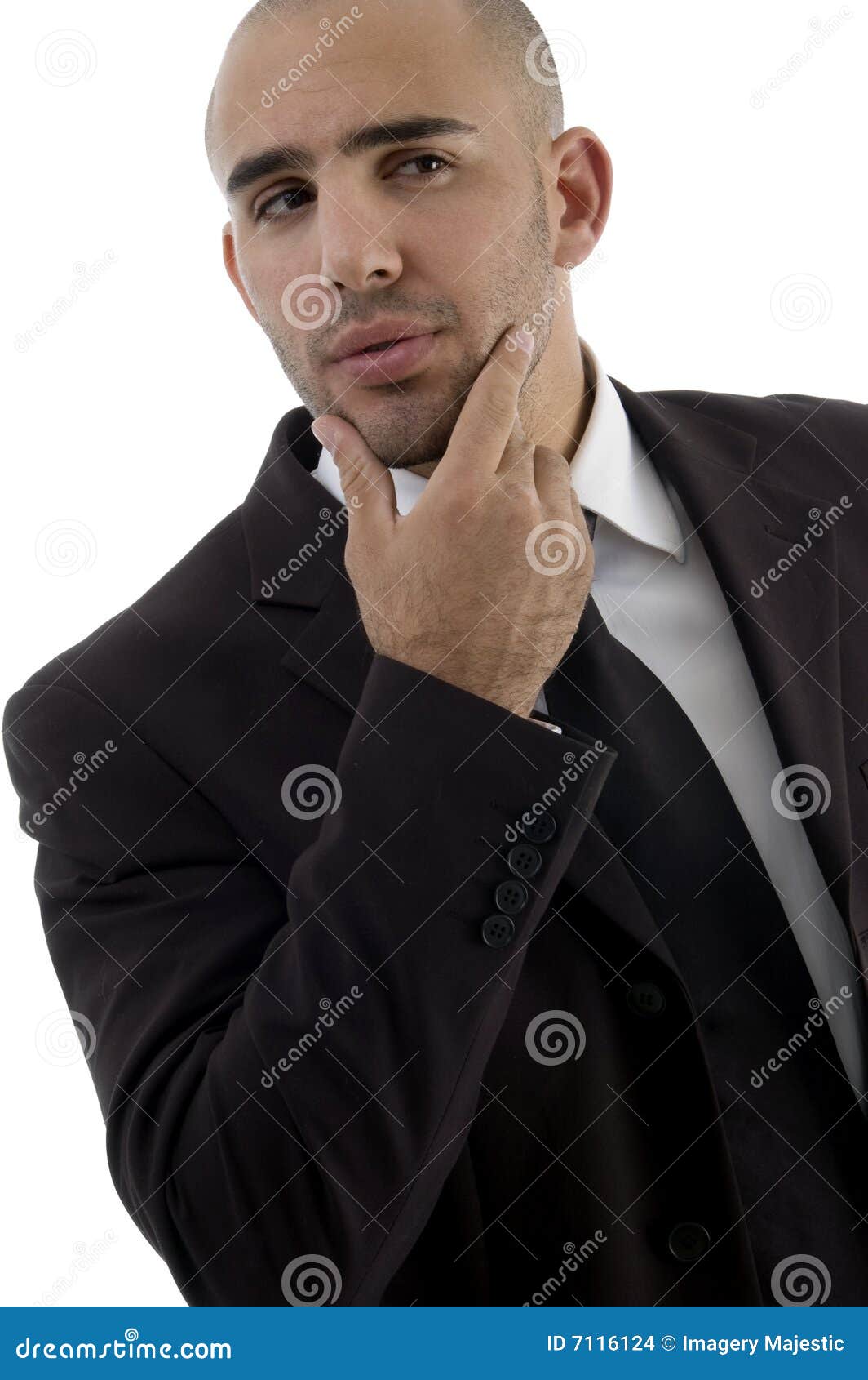 Smart Pose of Young Corporate Man Stock Photo - Image of accountant ...