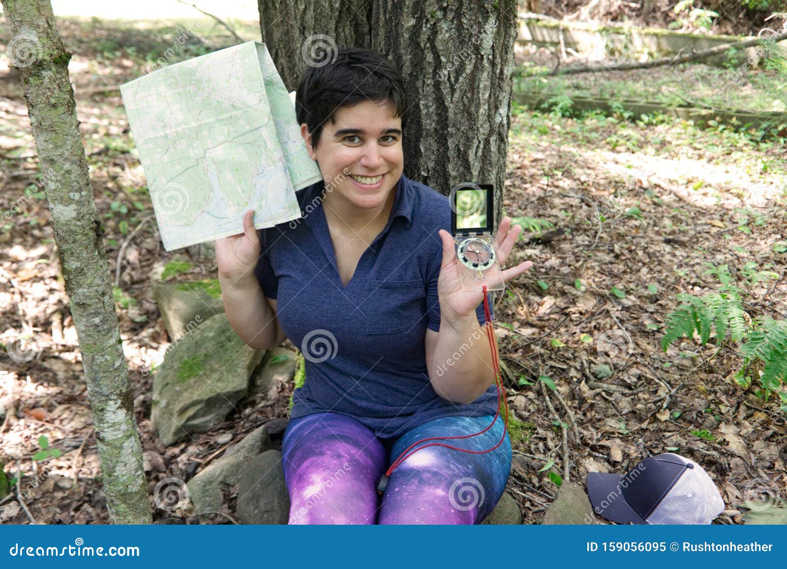 Smart Prepared Person Ready for Adventure Stock Image - Image of ...