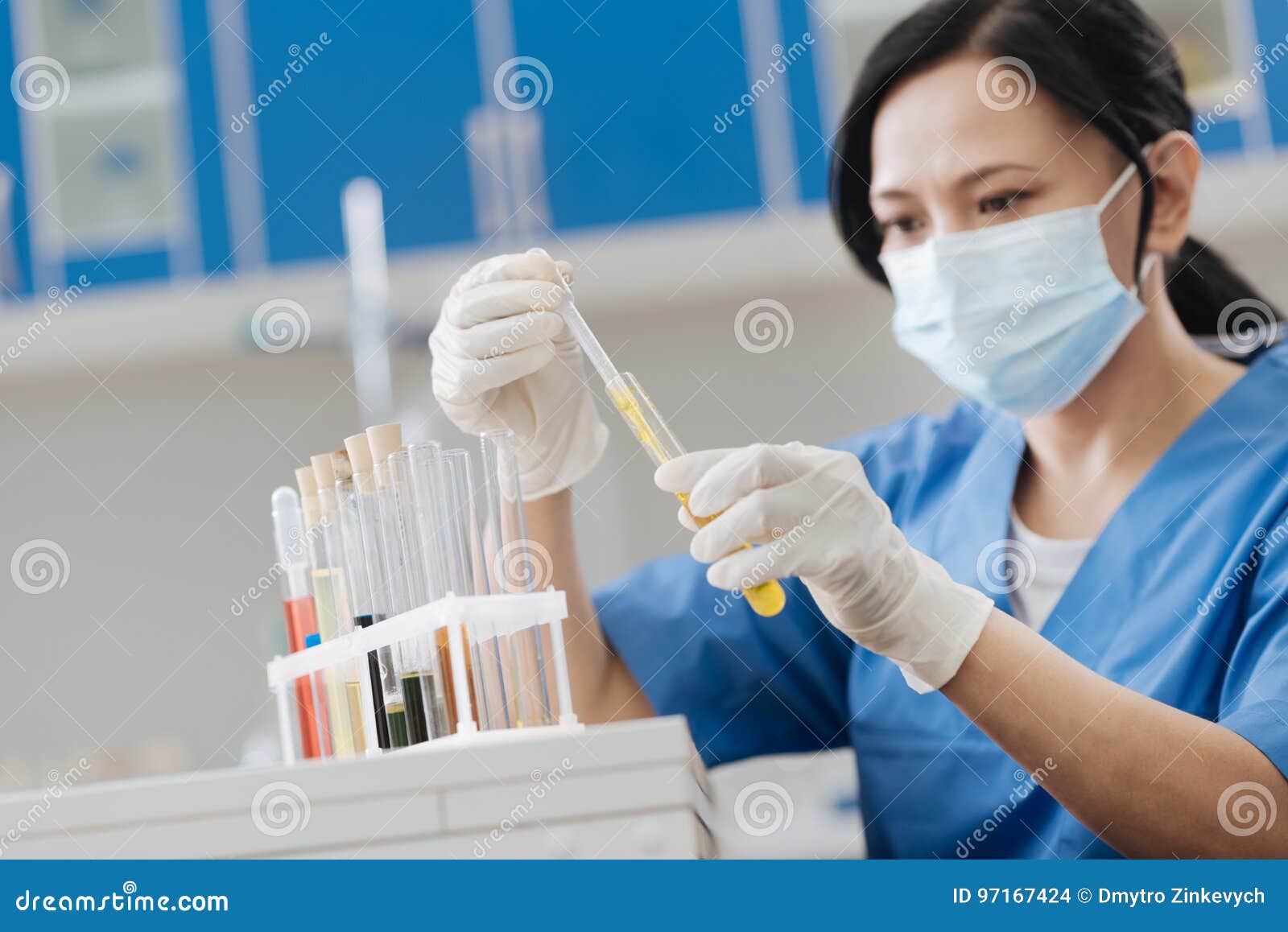 Smart Professional Chemist Taking Test Samples Stock Photo - Image of ...