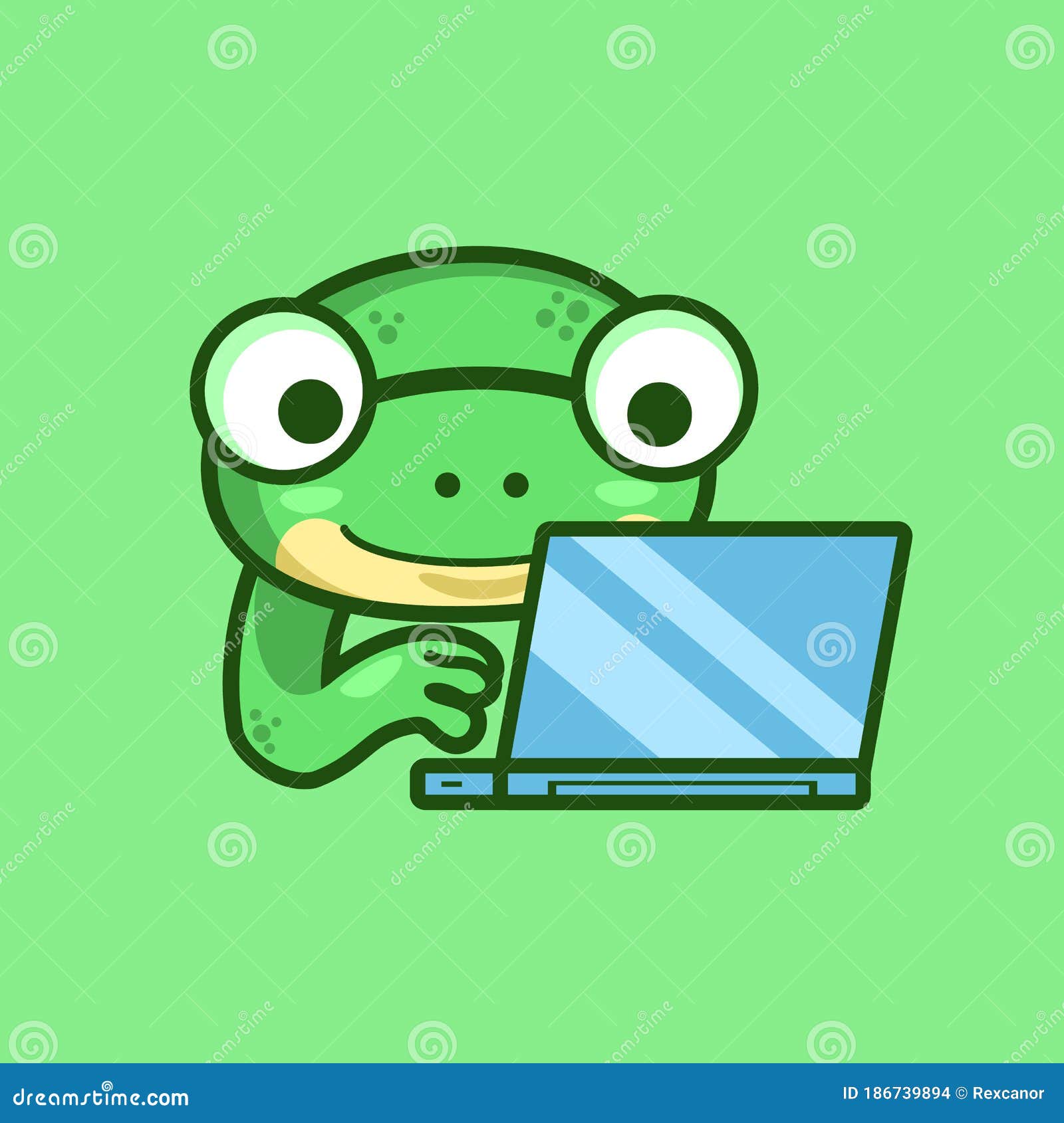 Frog Coding Stock Illustrations – 6 Frog Coding Stock Illustrations ...