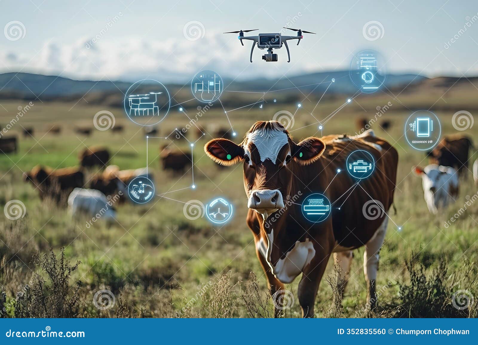 Smart Ranch with Floating Cows Drones and Automated Feeding Systems ...