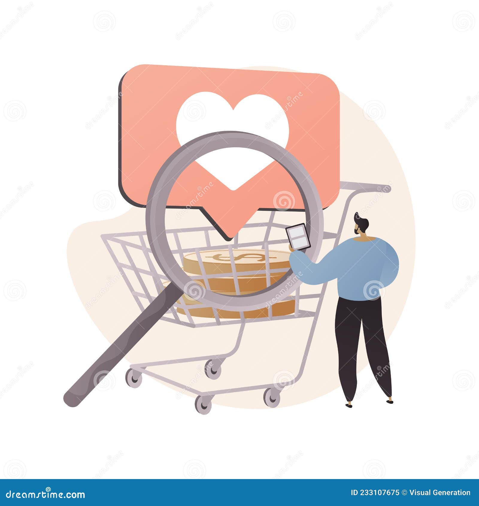 Buyer Behavior Patterns Vector Infographic Template | CartoonDealer.com ...