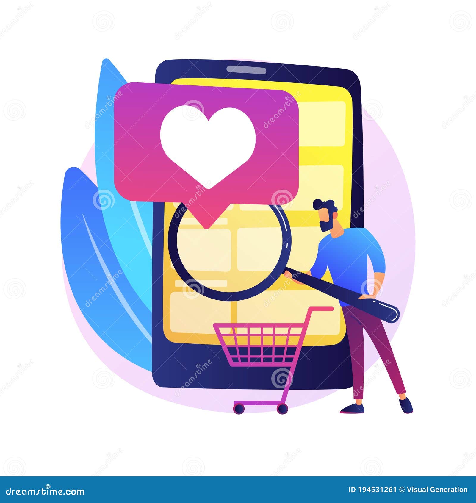 Smart Retail Abstract Concept Vector Illustration. Stock Vector ...