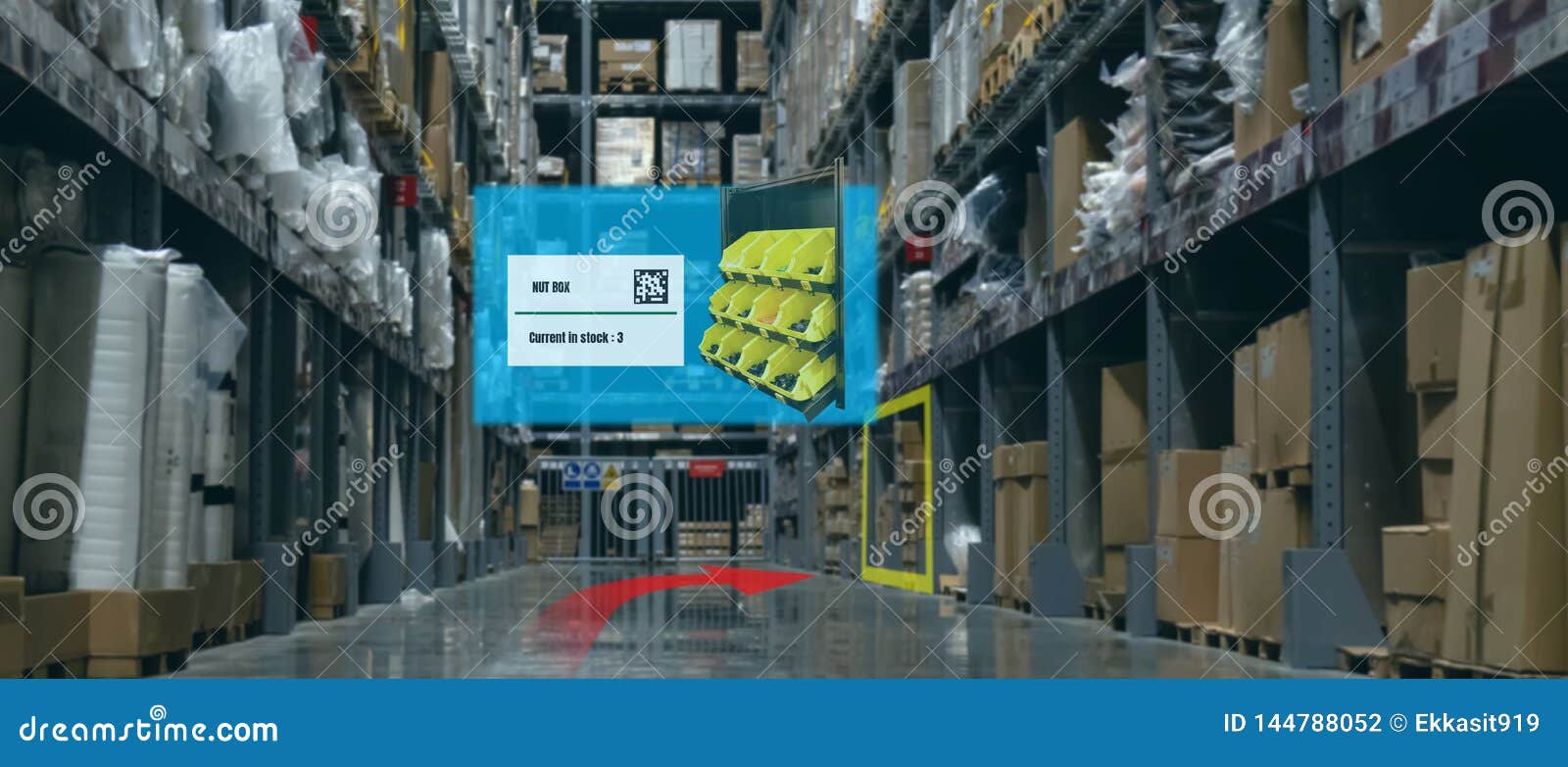 Smart Retail In Smart City Concept Illustration. | CartoonDealer.com ...