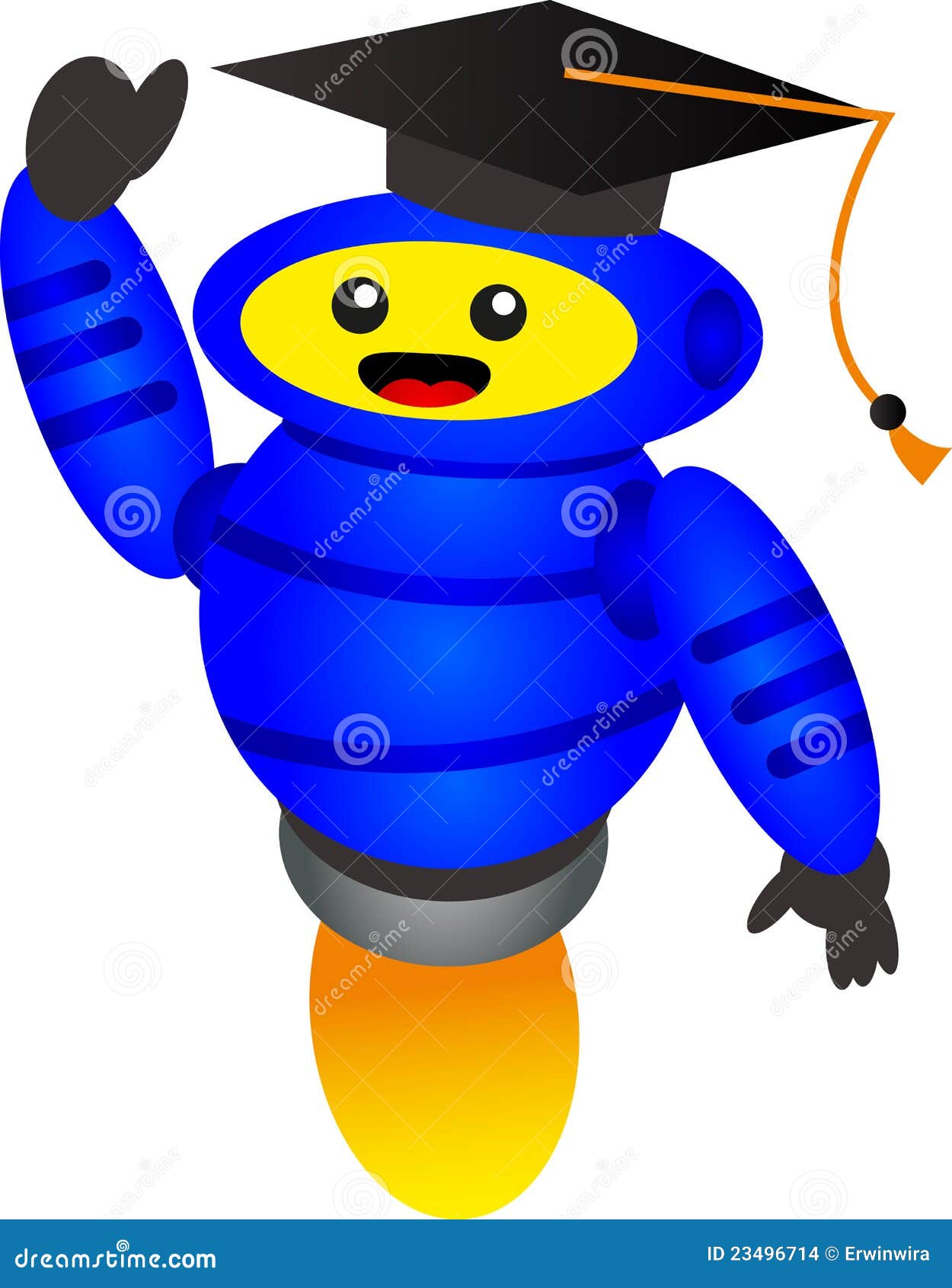 Smart Graduate Education Logo Cartoon Vector | CartoonDealer.com #205744023