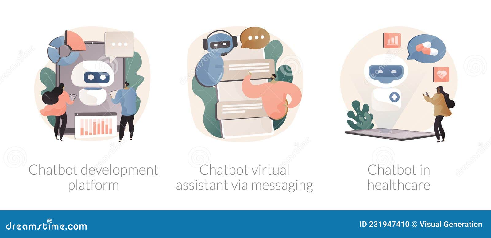 Smart Robot Abstract Concept Vector Illustrations. Stock Vector ...