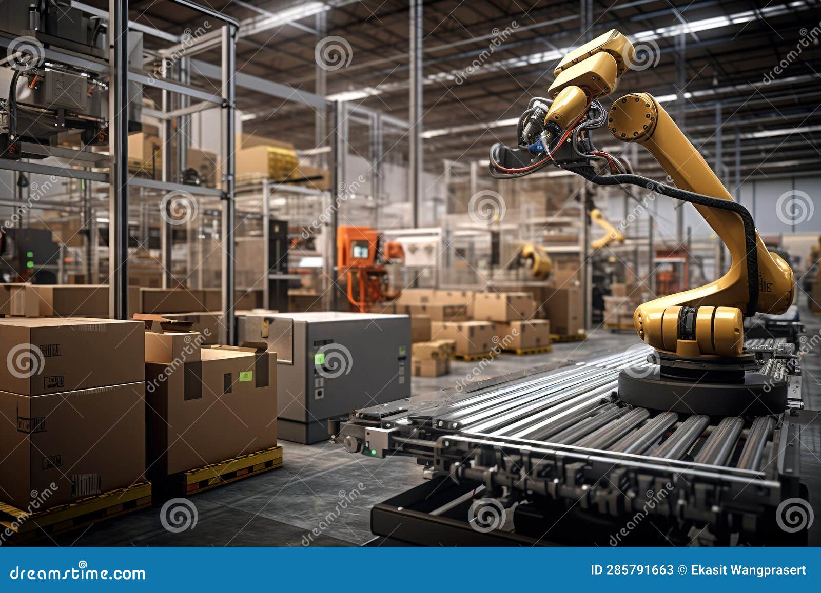 Smart Robot Arm Systems for Innovative Warehouse and Factory Digital ...