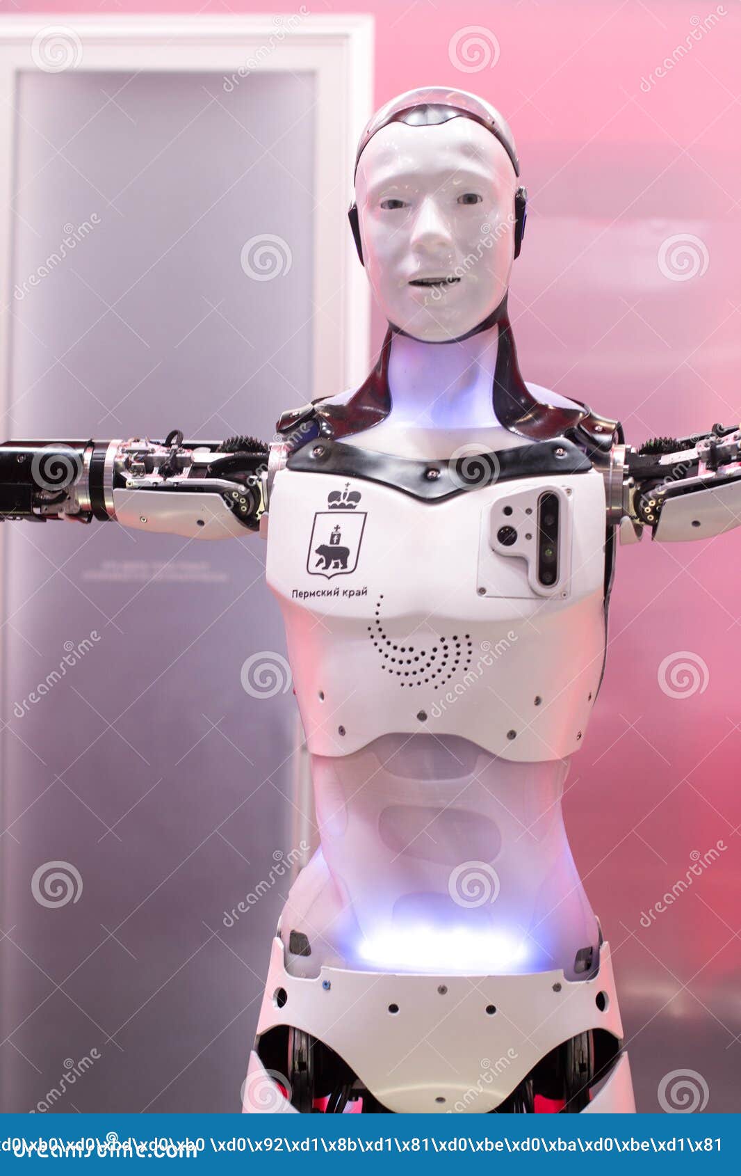 A Smart Robot, Artificial Intelligence. Editorial Photography - Image ...