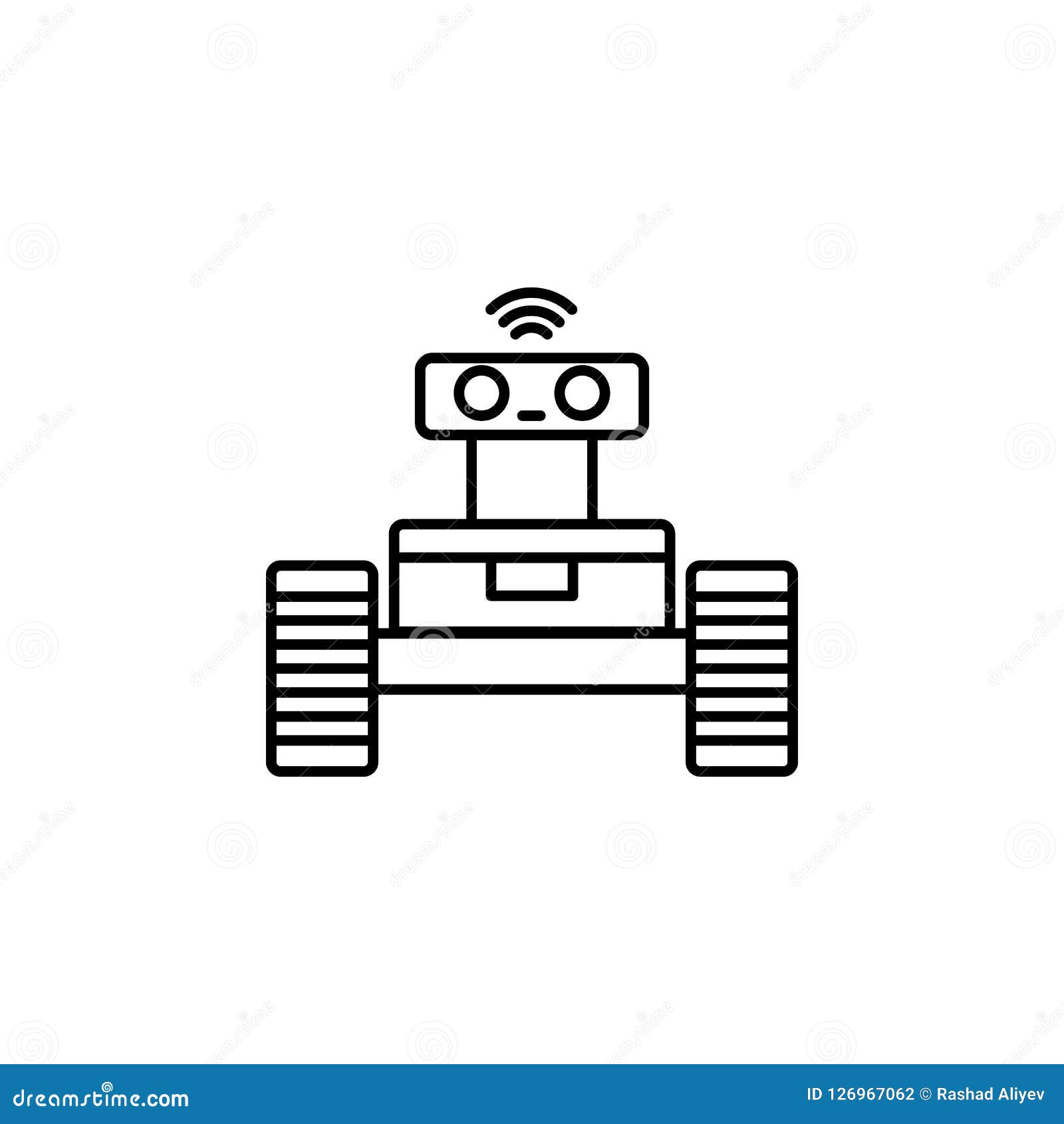 Smart Robot Icon. Element of Future Technology Icon for Mobile Concept ...