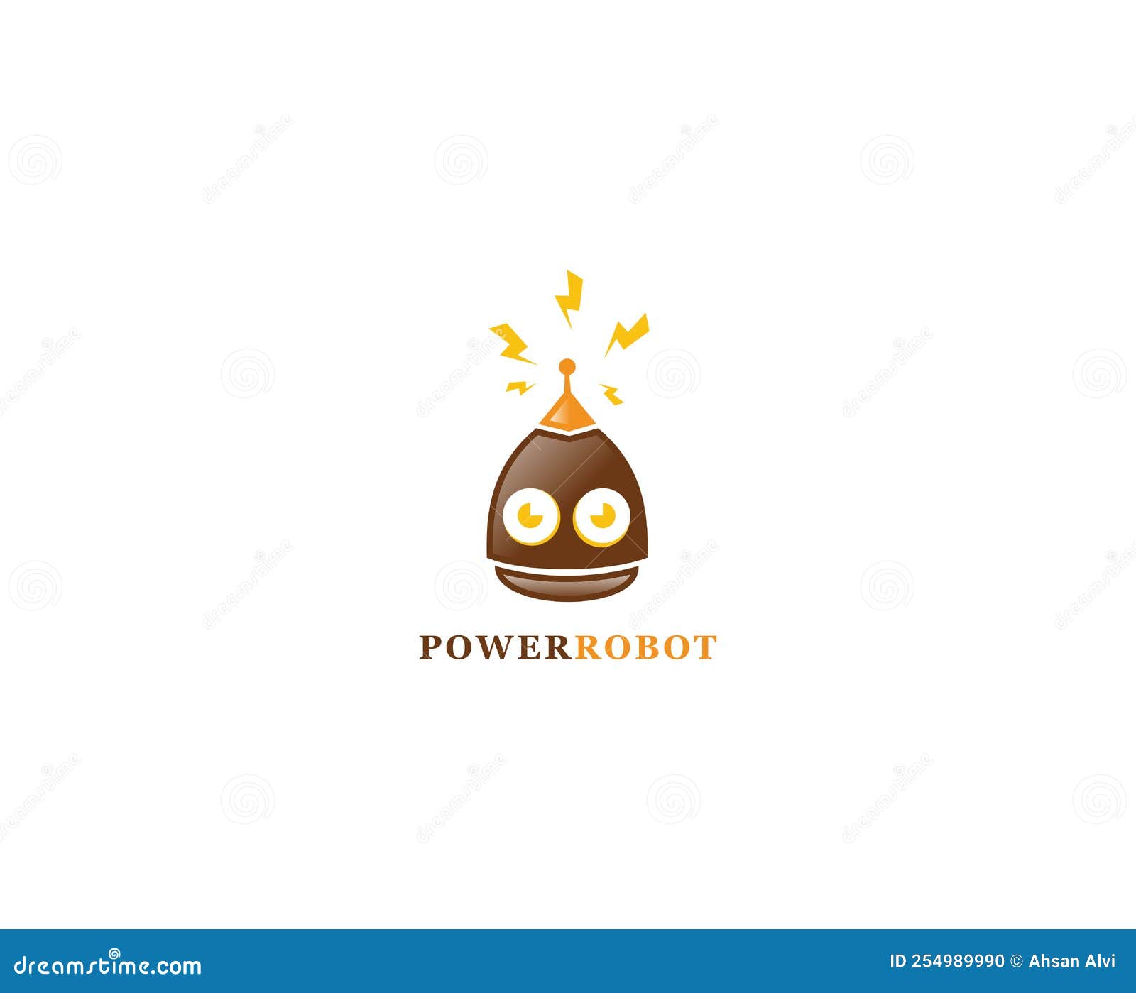 Smart Robot Vector Logo. Robot Techno Logo Vector. Stock Vector ...