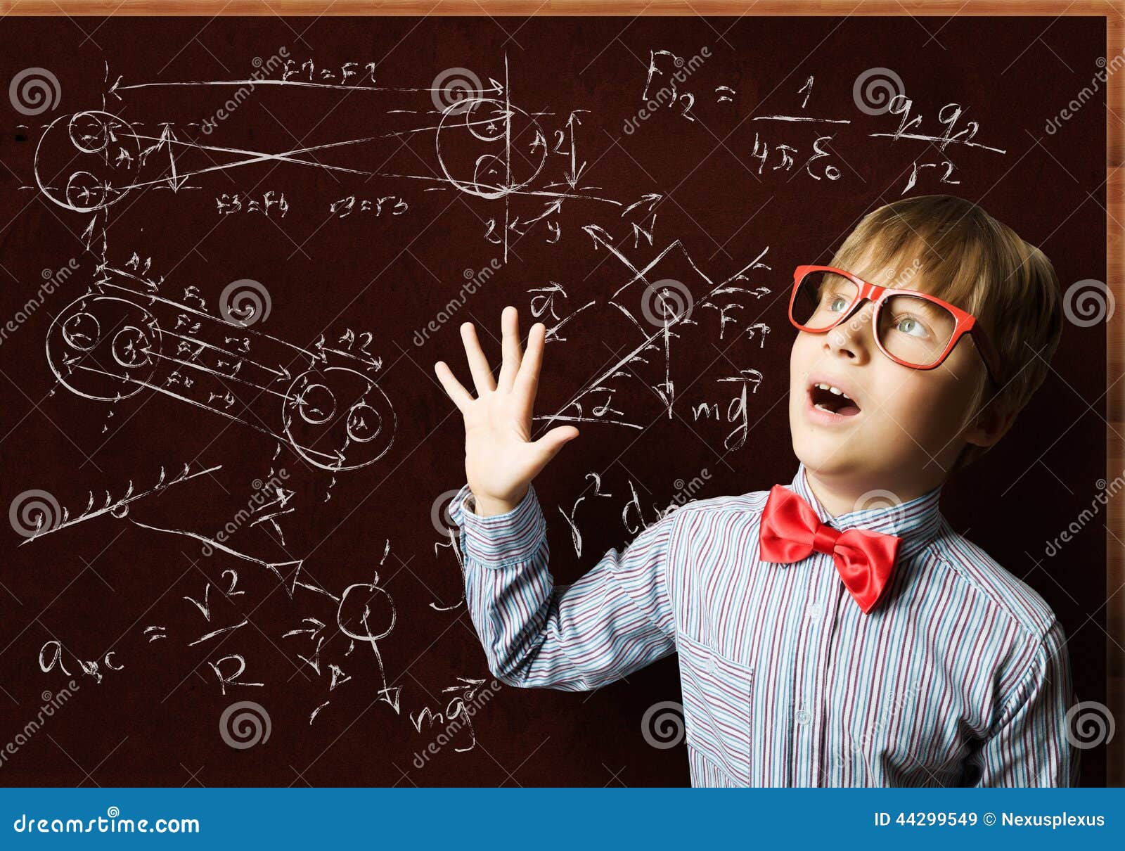 Smart schoolboy stock image. Image of educate, handwriting - 44299549