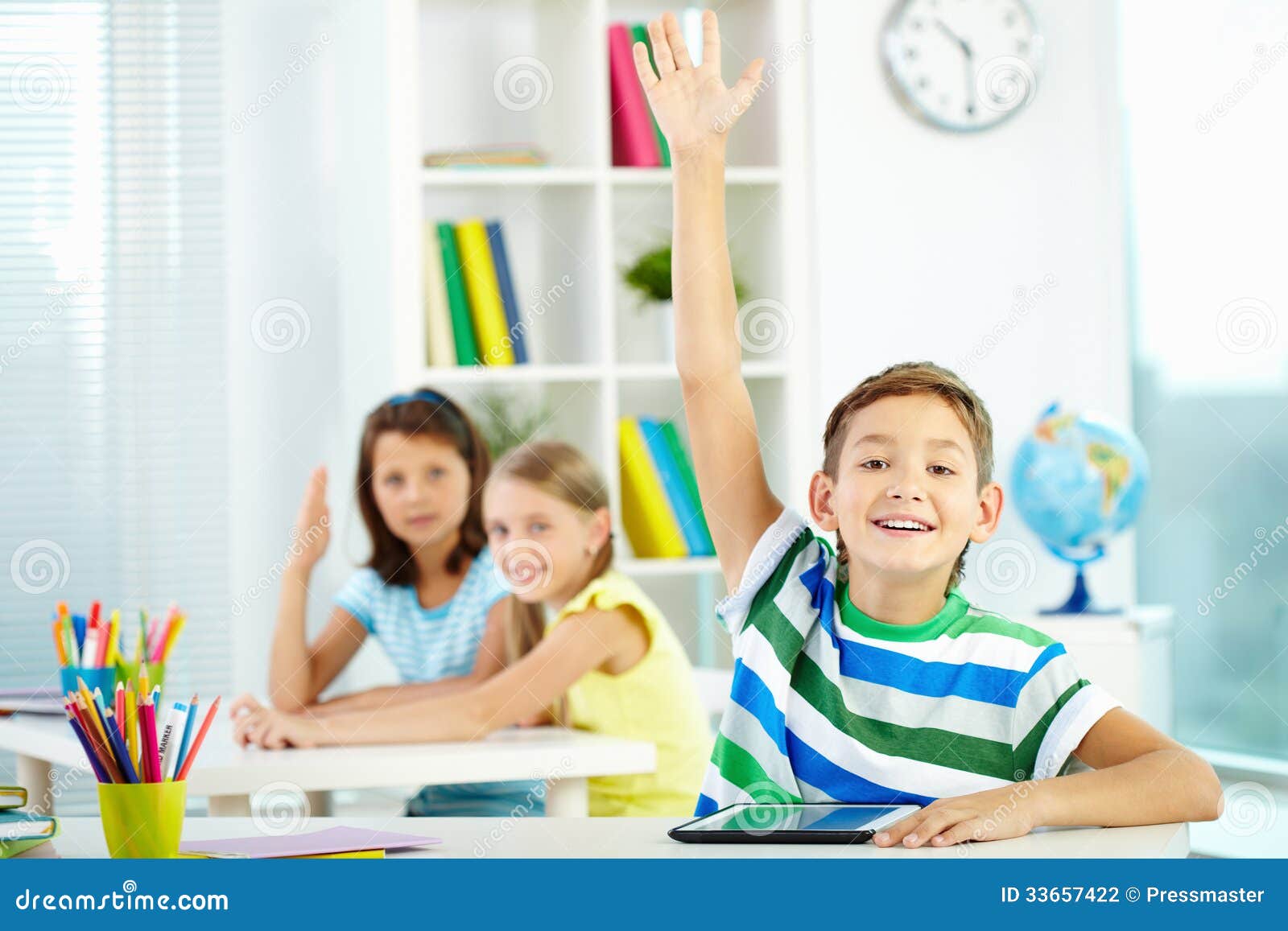 Smart schoolboy stock photo. Image of academic, people - 33657422
