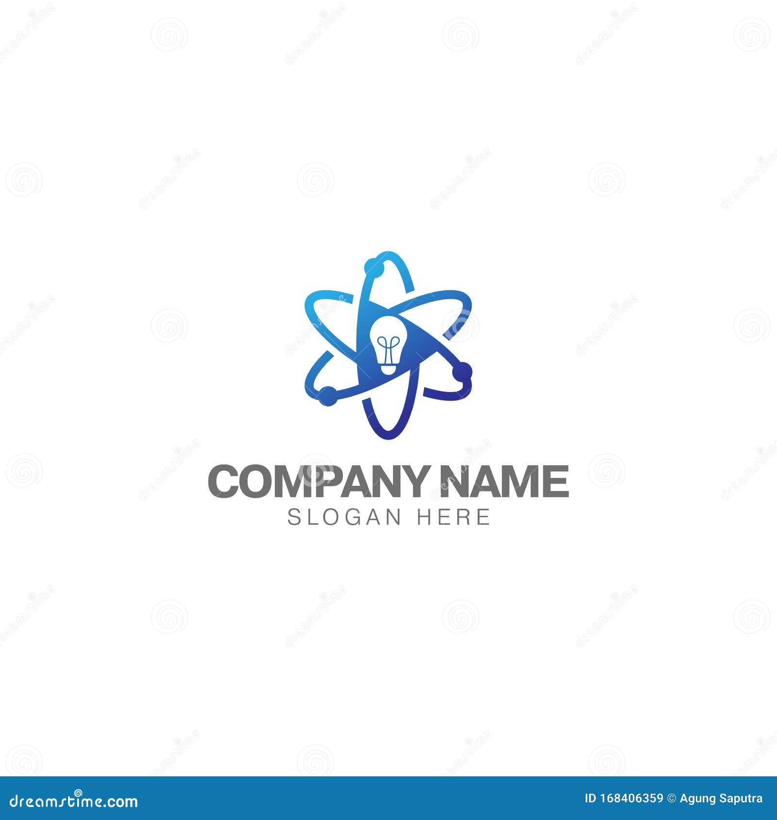 Smart Science Logo Design Template Vector Stock Vector - Illustration ...