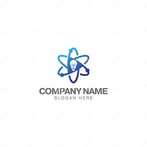 Smart Science Logo Design Template Vector Stock Vector - Illustration ...