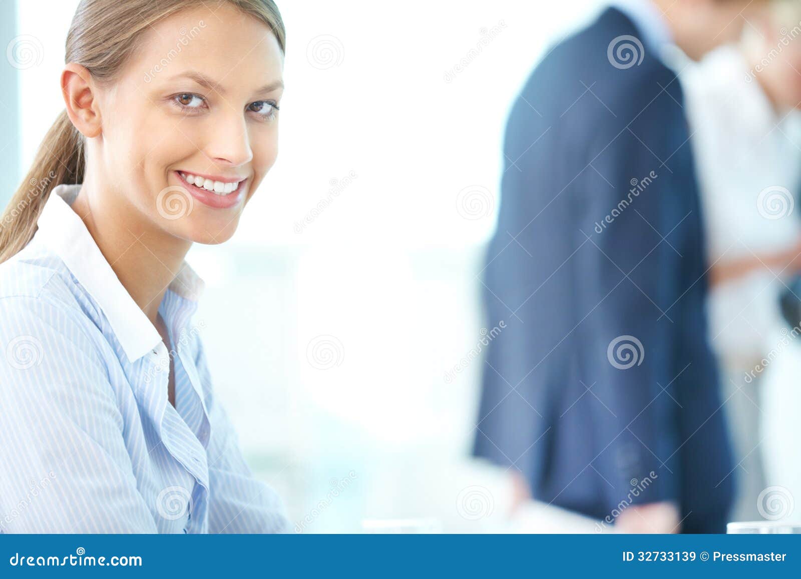 Smart secretary stock image. Image of expertise, career - 32733139