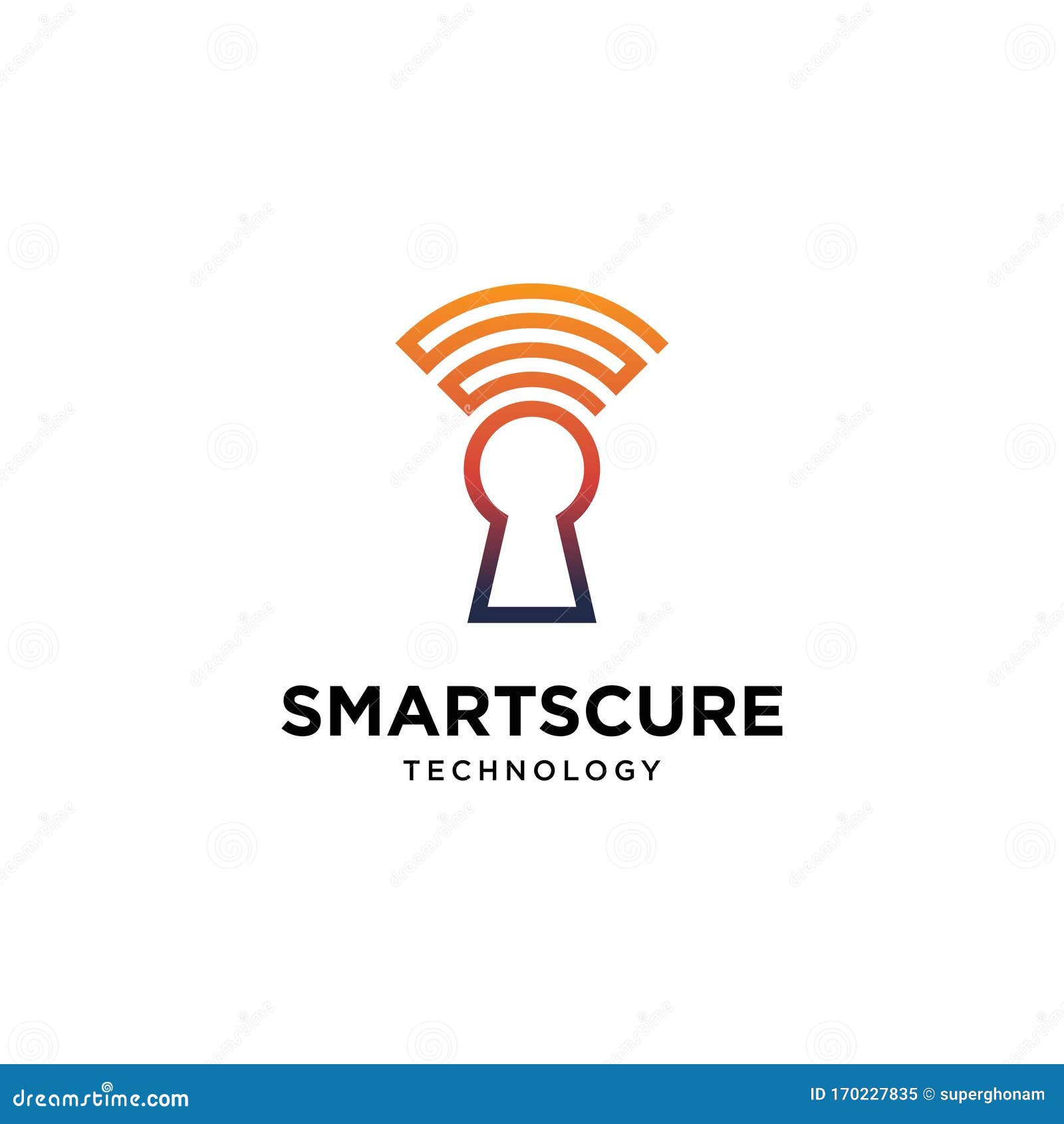 Smart Secure Logo Design Symbol Vector Template . Stock Vector ...