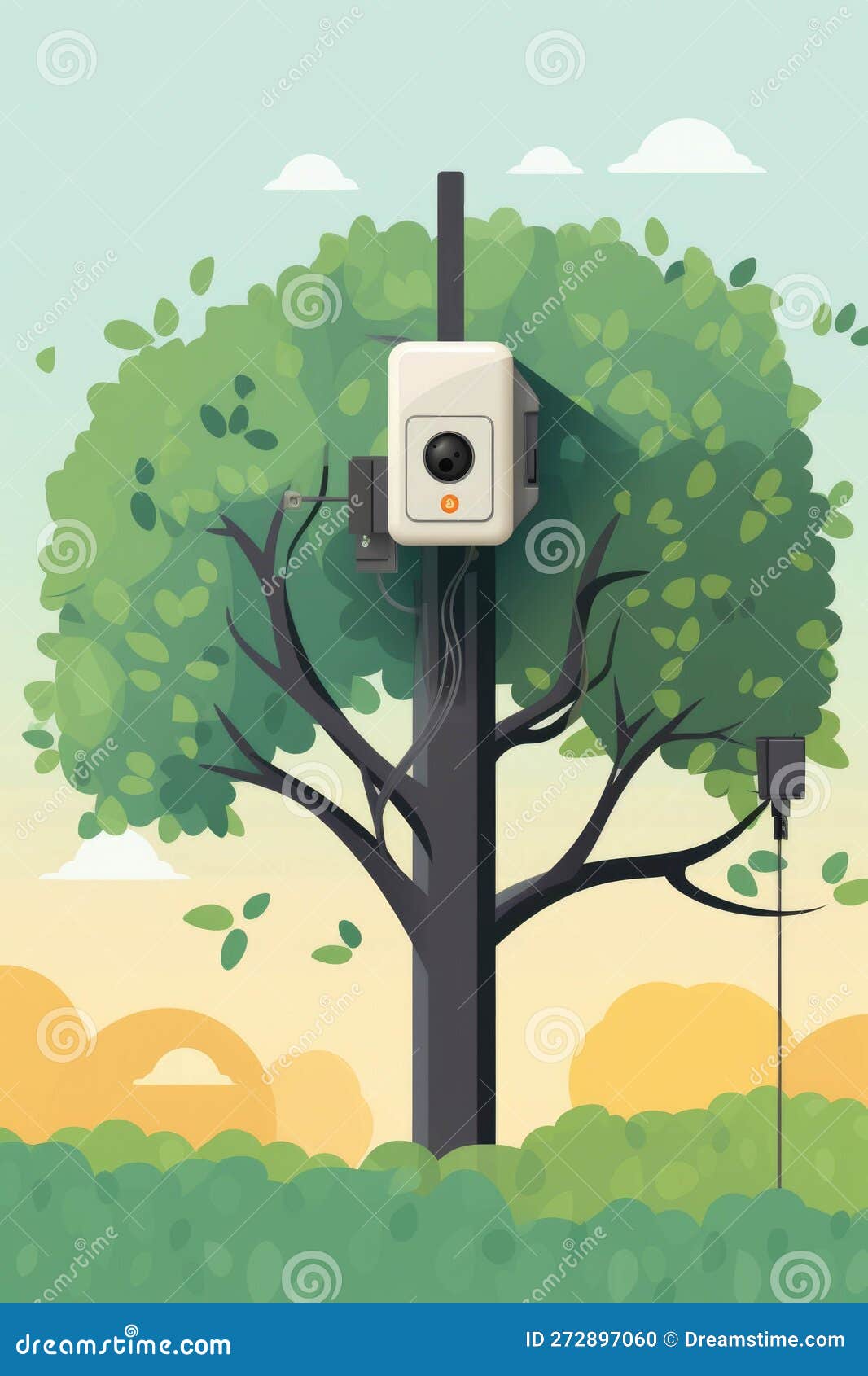 A Smart Sensor P On A Tree To Detect Any Changes In The Local ...