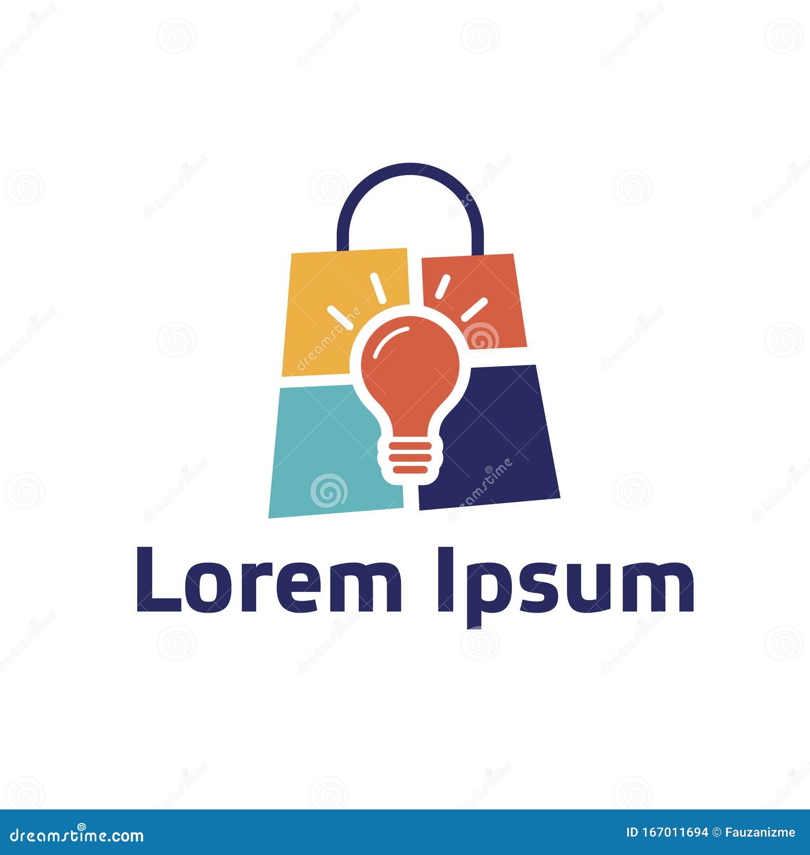 Smart Shop Logo Template Design Stock Vector - Illustration of center ...