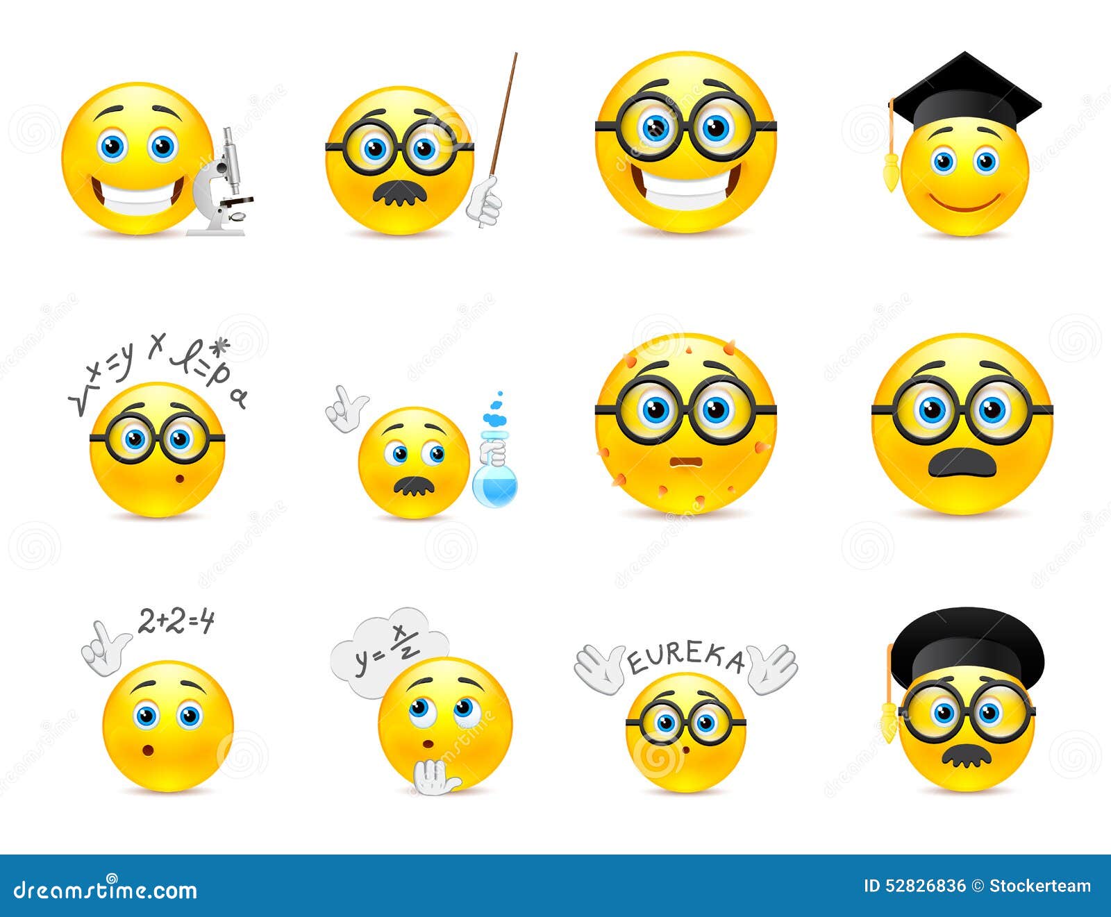 Smart smiles stock illustration. Illustration of humour - 52826836