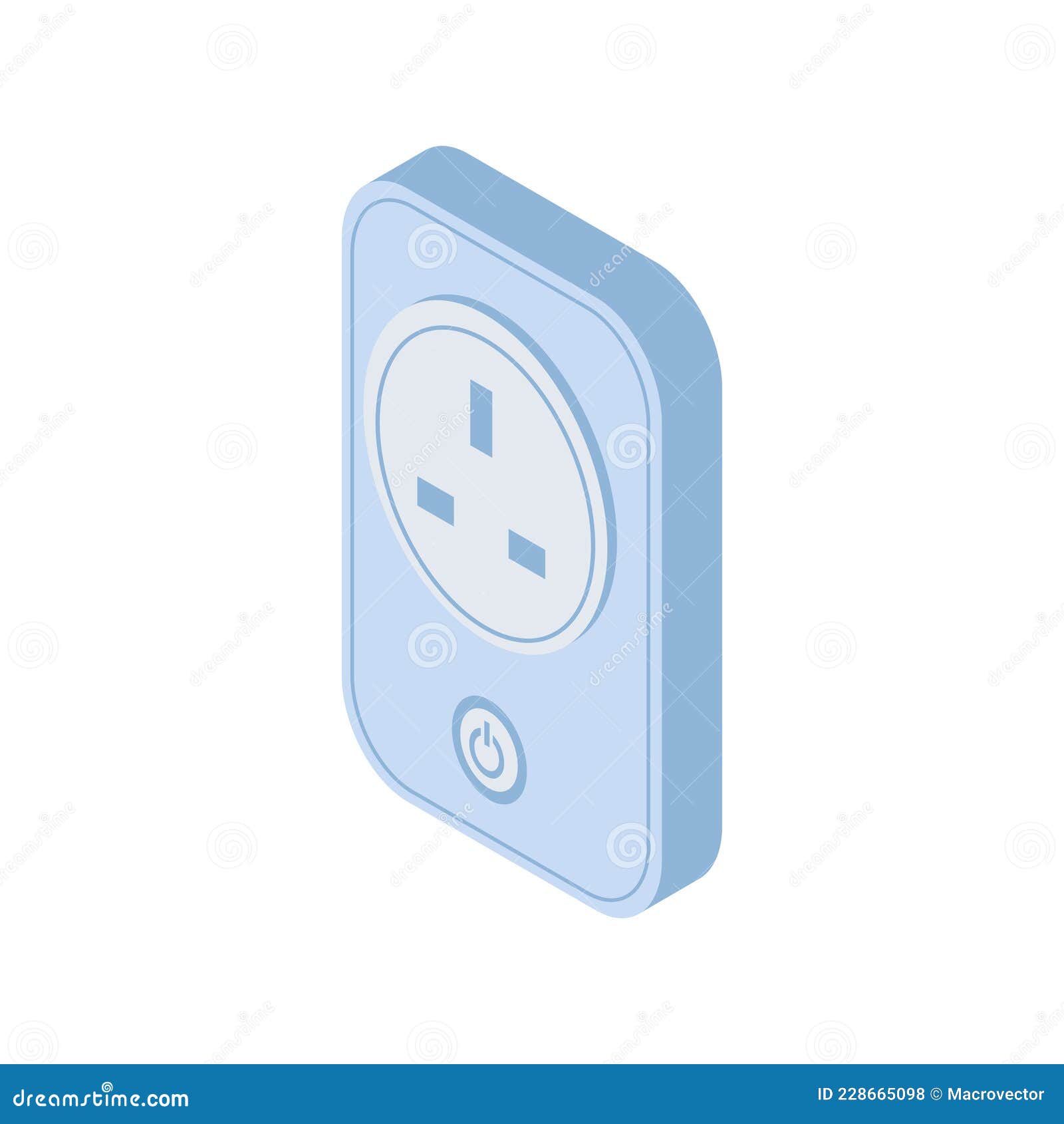 Smart Socket Cartoon Vector | CartoonDealer.com #98638119