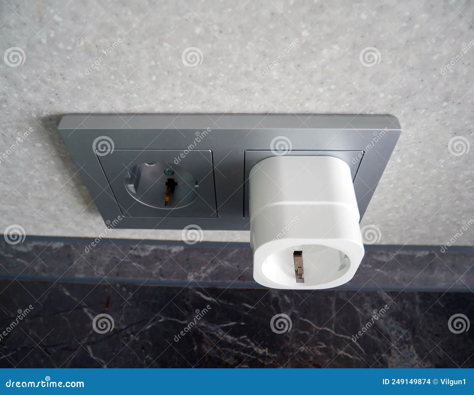 Smart Socket in the Interior of the House. Smart Socket for Controlling ...