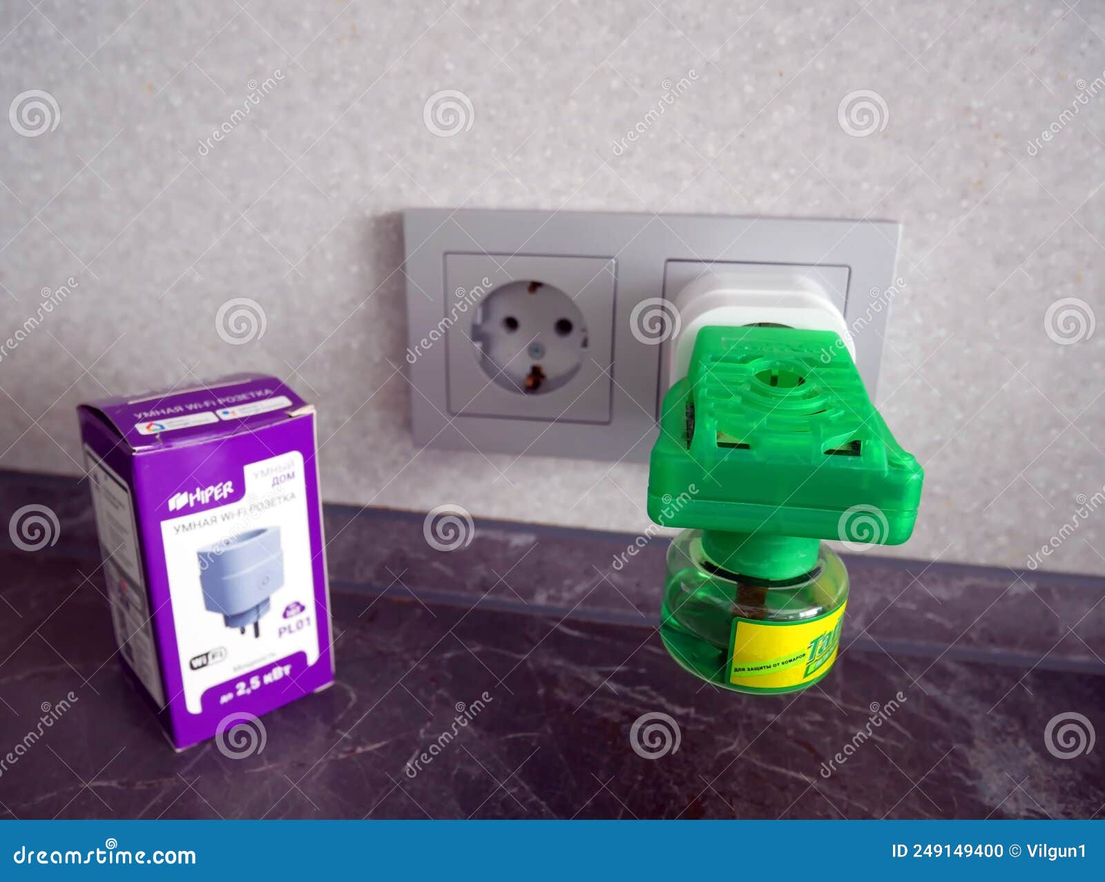 Smart Socket in the Interior of the House. Smart Socket for Controlling ...