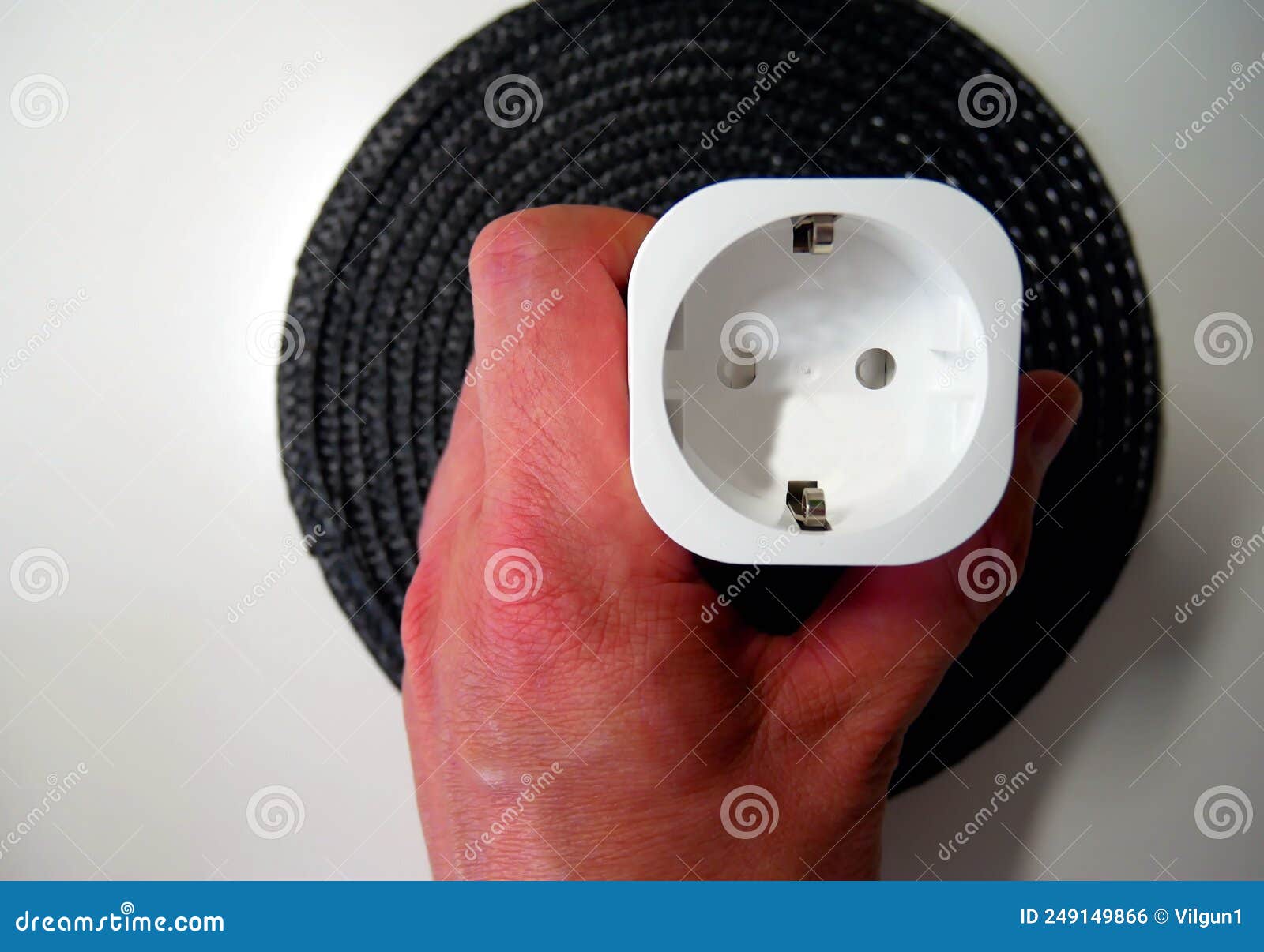 Smart Socket in the Interior of the House. Smart Socket for Controlling ...