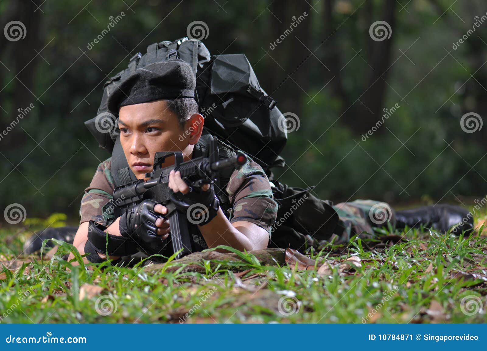 Smart Soldier Defending the Country Stock Image - Image of hide, china ...