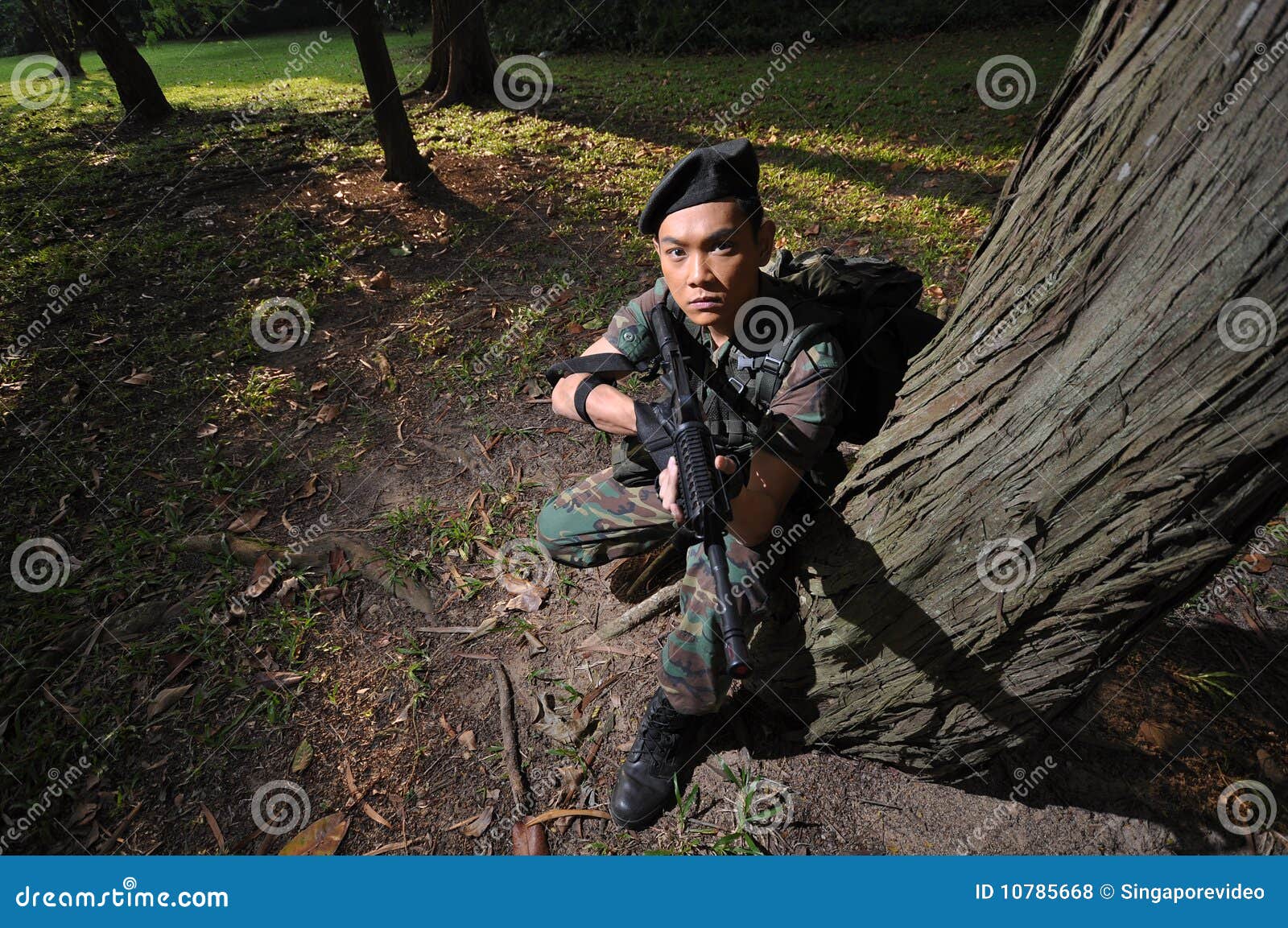 Smart Soldier Defending the Country Stock Photo - Image of army, defend ...