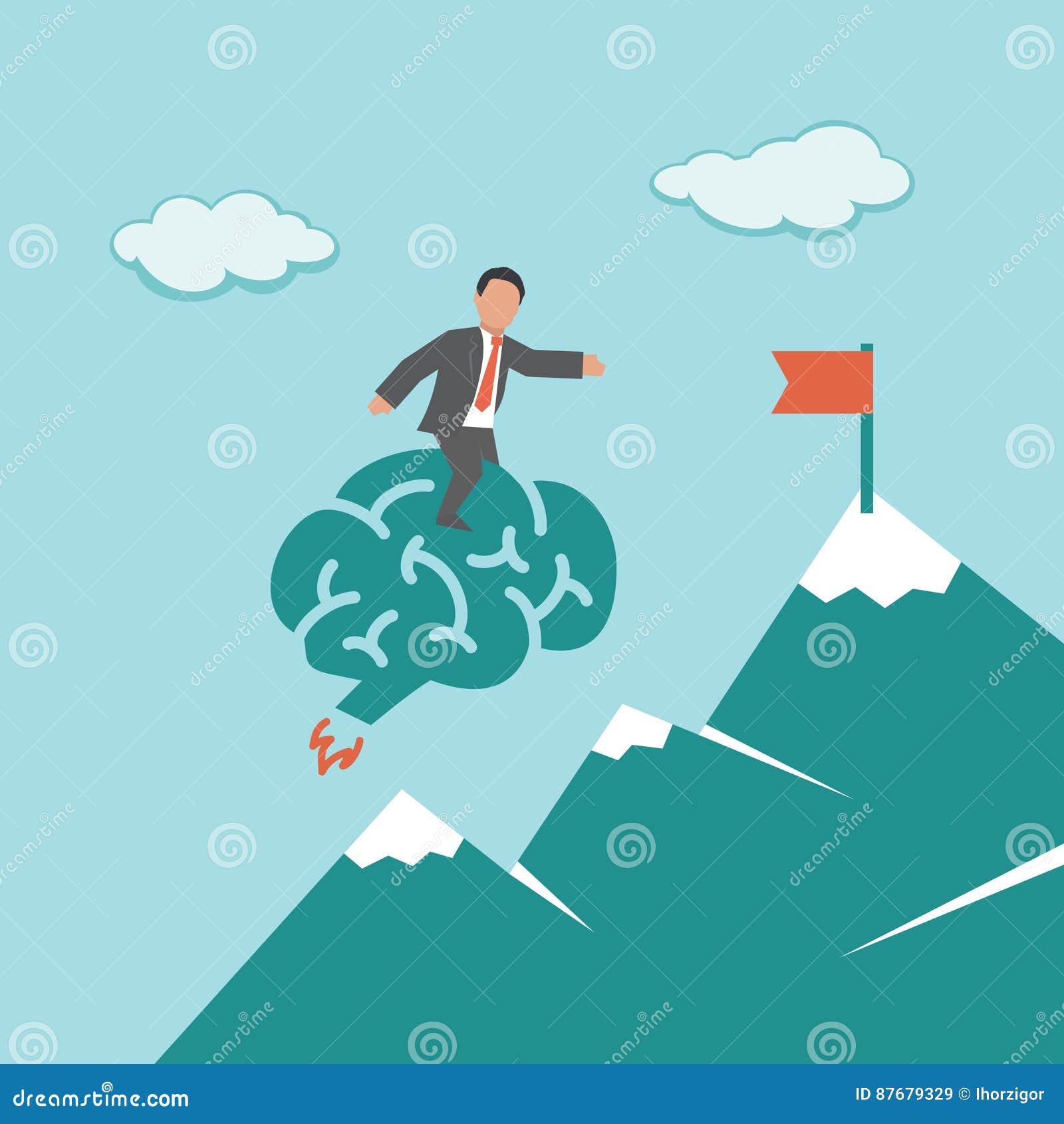 Smart Solution. Concept Business Illustration Stock Vector ...