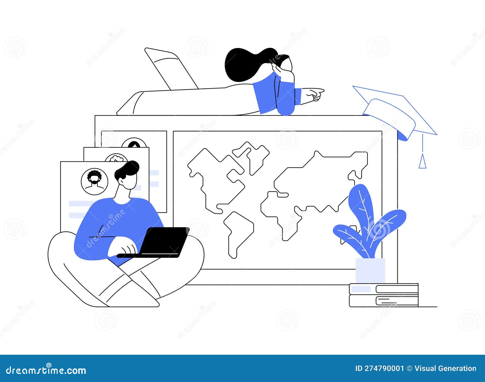 Smart Spaces Abstract Concept Vector Illustration. Stock Vector ...