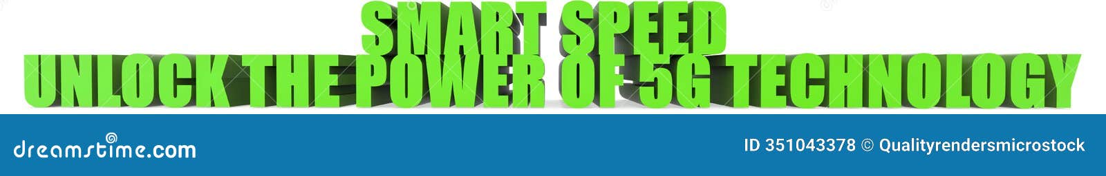 Smart Speed Smarter Life 5g Makes Everything Work Faster For You, 3d ...