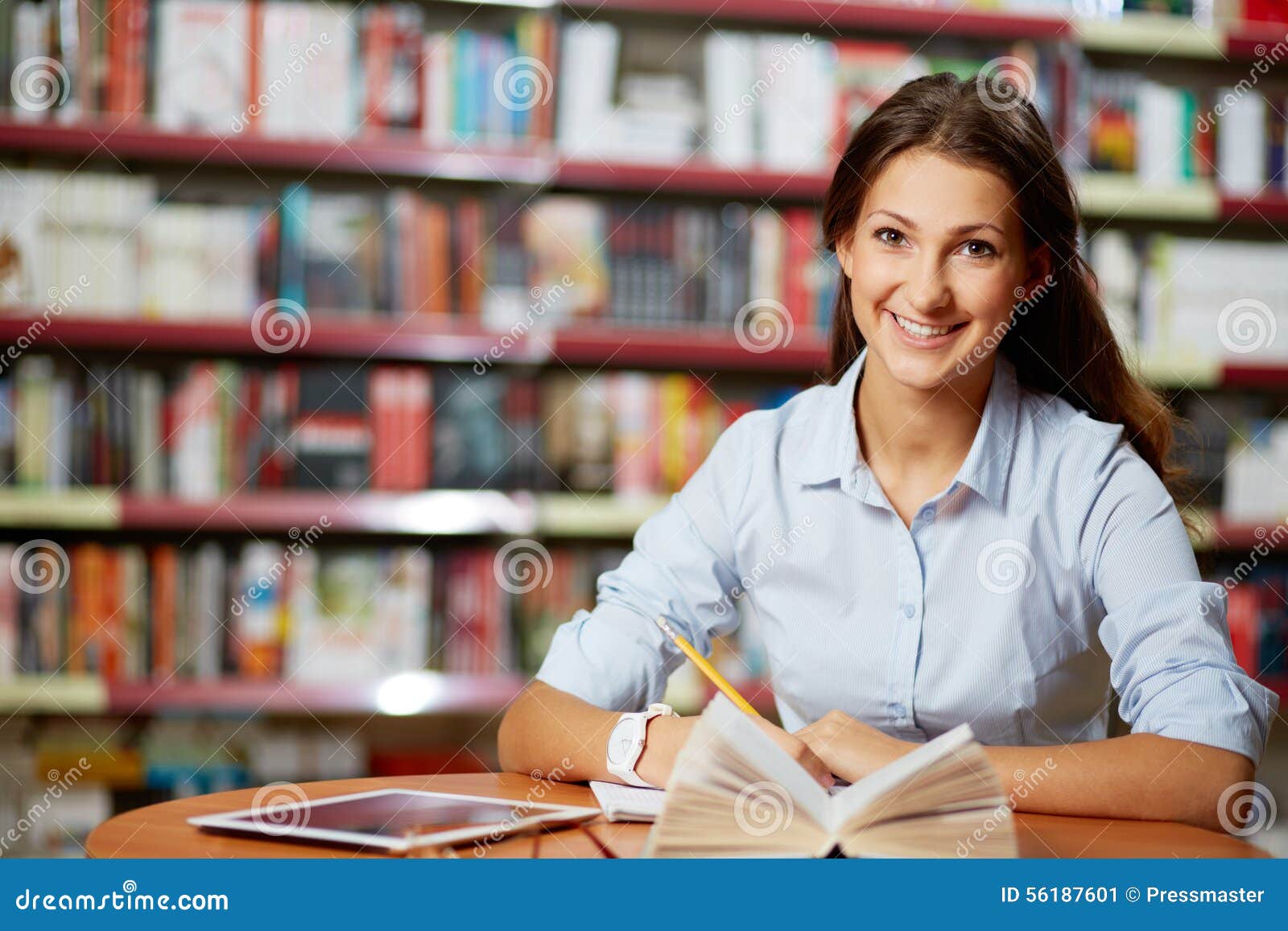 Smart student stock image. Image of knowledge, feminine - 56187601