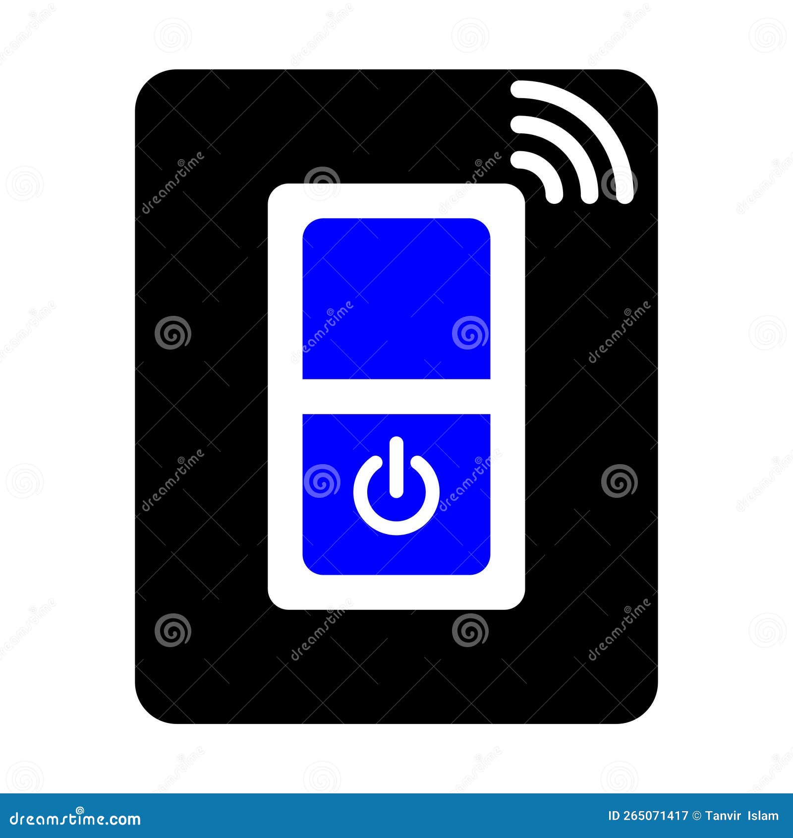 Smart Switch Icon stock vector. Illustration of designed - 265071417