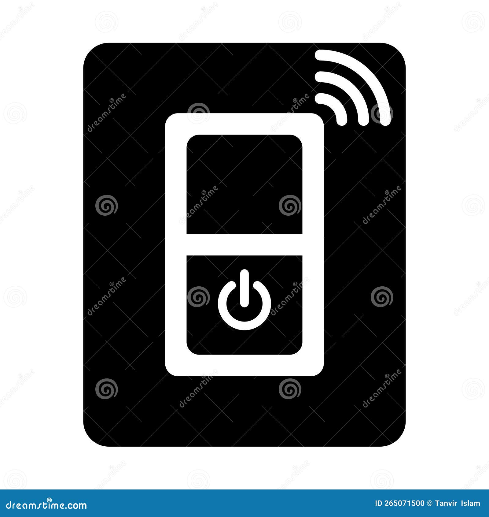 Smart Switch Icon stock vector. Illustration of vector - 265071500