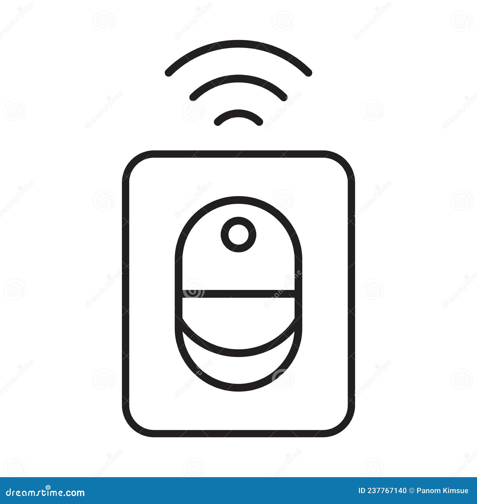 Smart Switch Icon In Trendy Design Style. Smart Switch Icon Isolated On ...