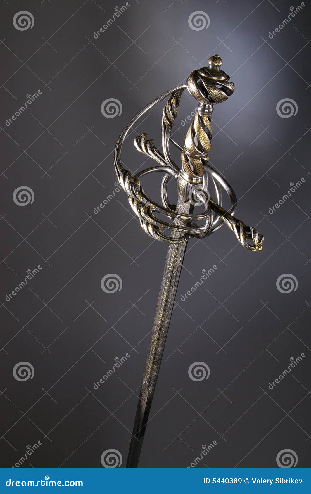 Smart sword stock image. Image of gift, dangerous, ornament - 5440389