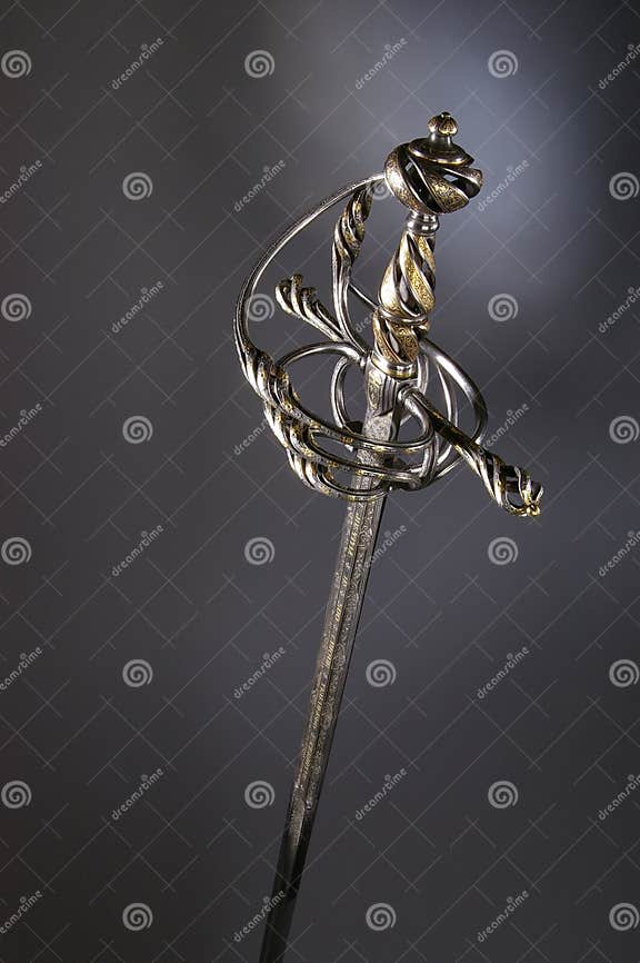 Smart sword stock image. Image of gift, dangerous, ornament - 5440389