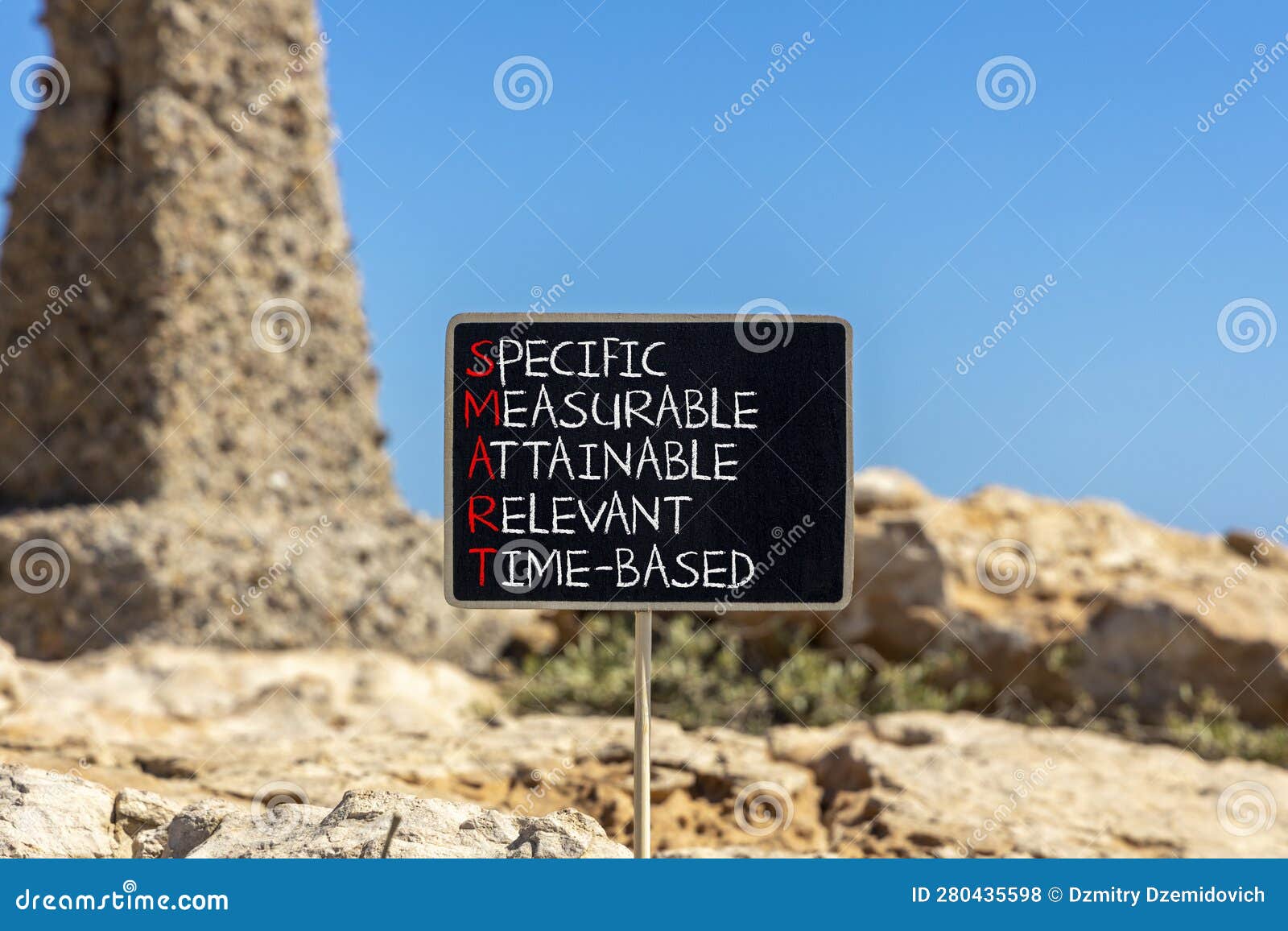 SMART Symbol. Concept Words SMART Specific Measurable Attainable ...