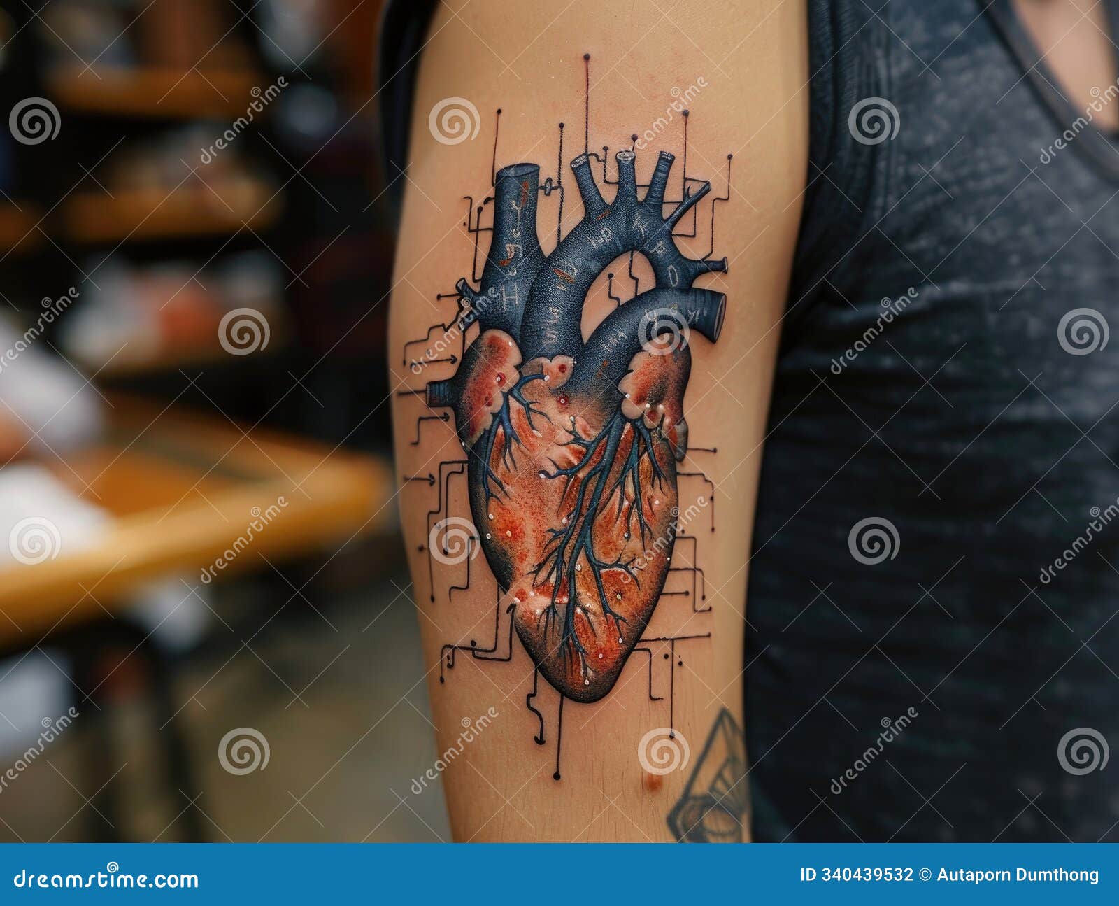 A Smart Tattoo that Changes Design Based on Health Metrics, Serving As ...