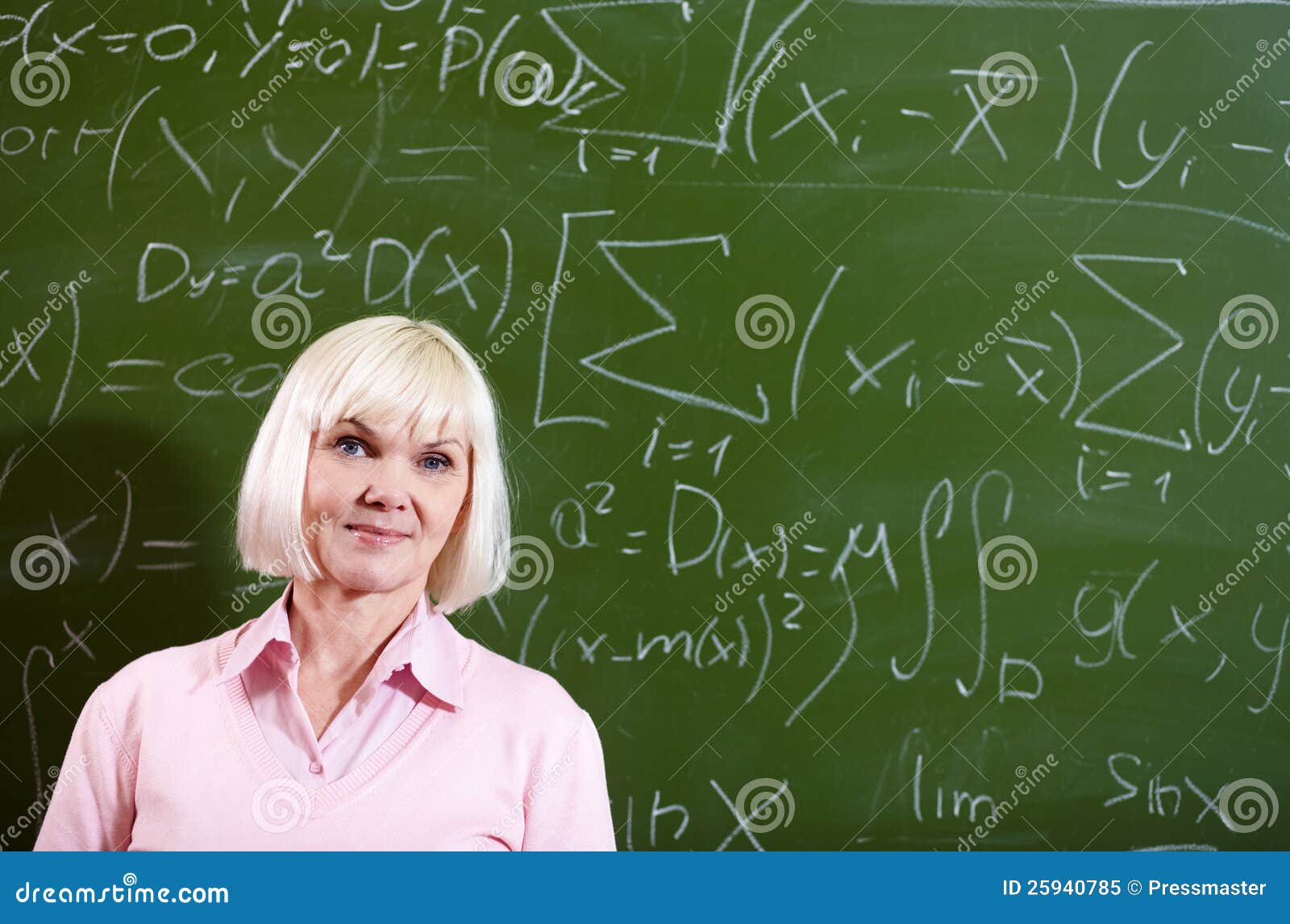 Smart teacher stock image. Image of people, lifestyle - 25940785