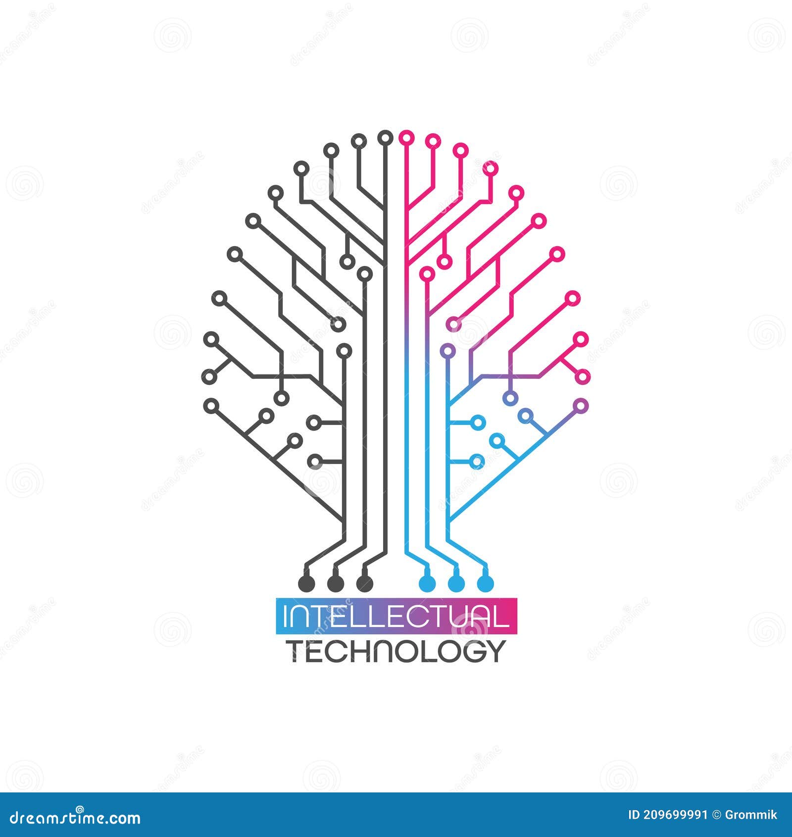 Smart Technology Logo. Vector for Websites and Applications Stock ...