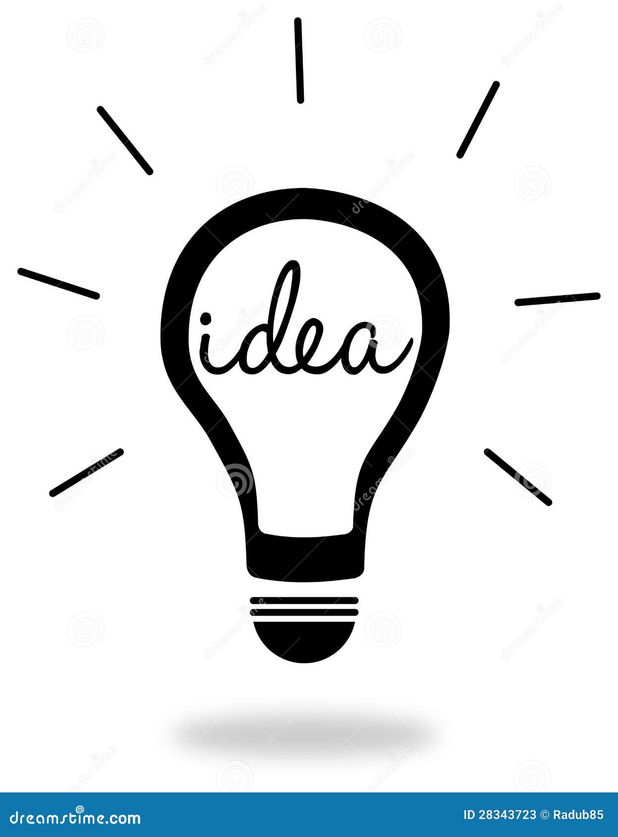 Smart Thinking stock illustration. Illustration of einstein - 28343723